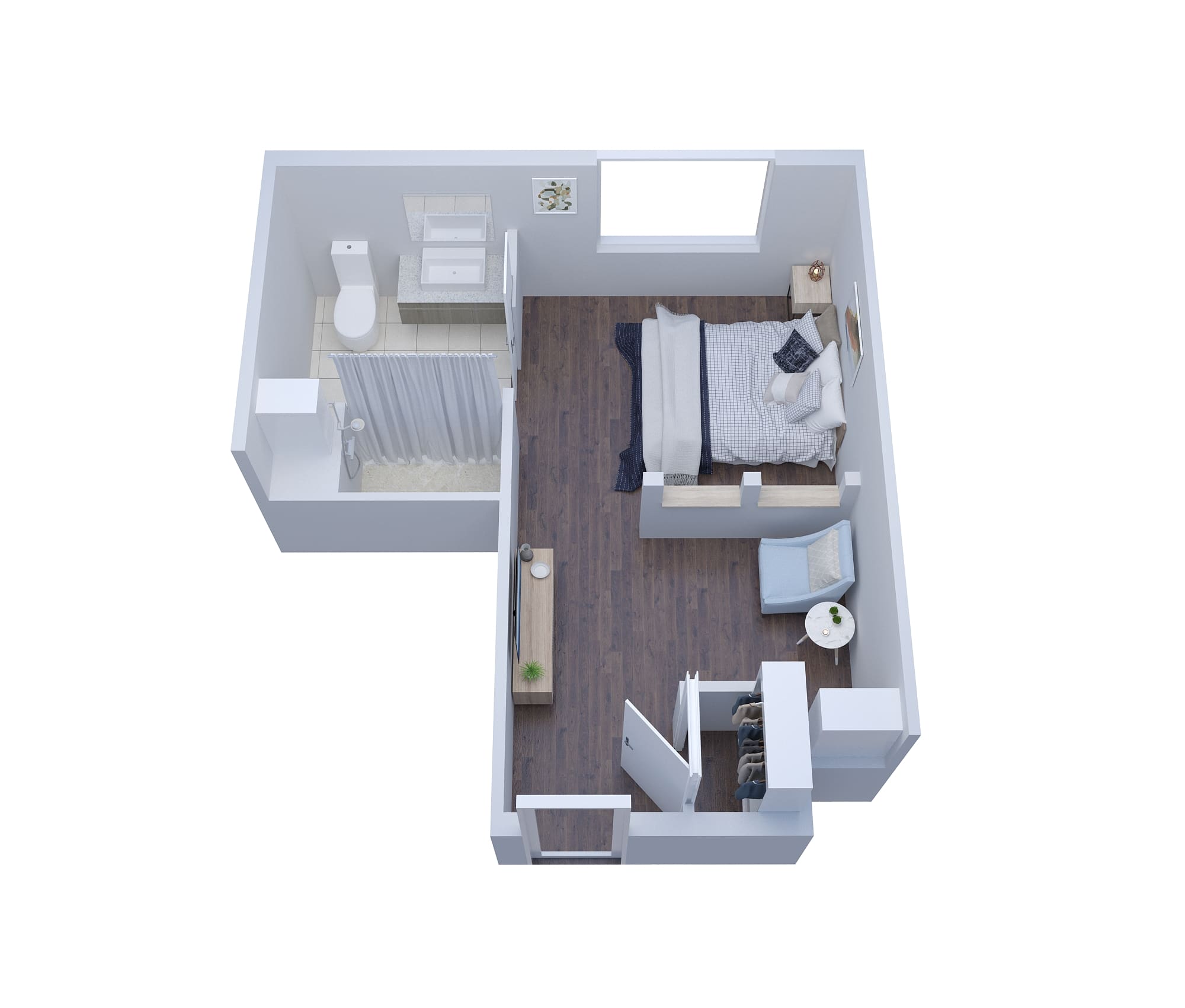 3D Floor Plan Rendering Pittsburgh, Pennsylvania by The 2D3D Floor Plan ...