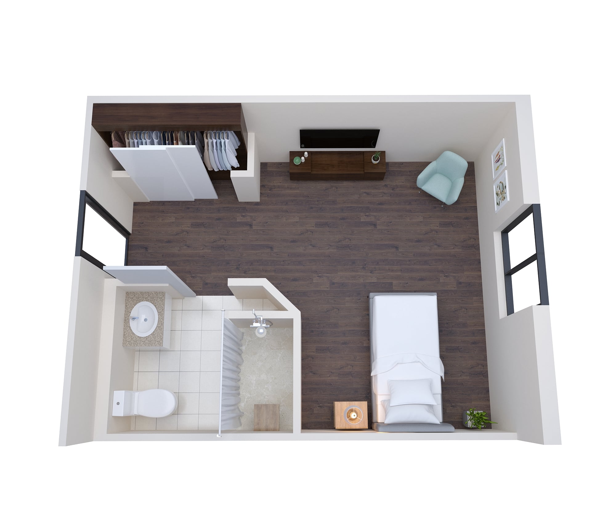 3D Floor Plan Rendering Aurora, Colorado by The 2D3D Floor Plan Company ...