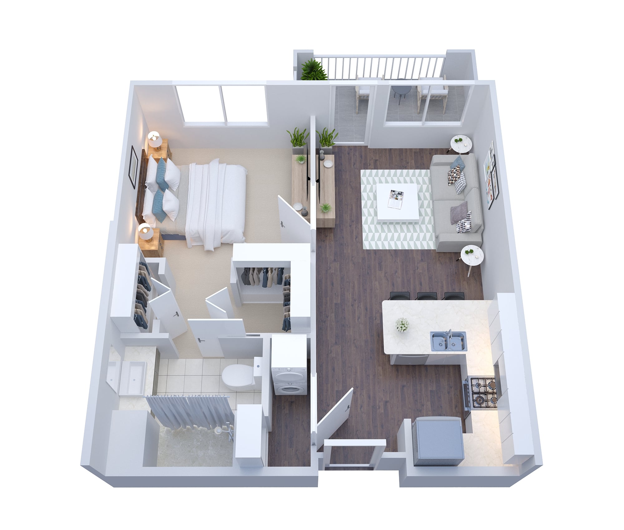 3D Floor Plan Rendering Springfield, Massachusetts by The 2D3D Floor ...