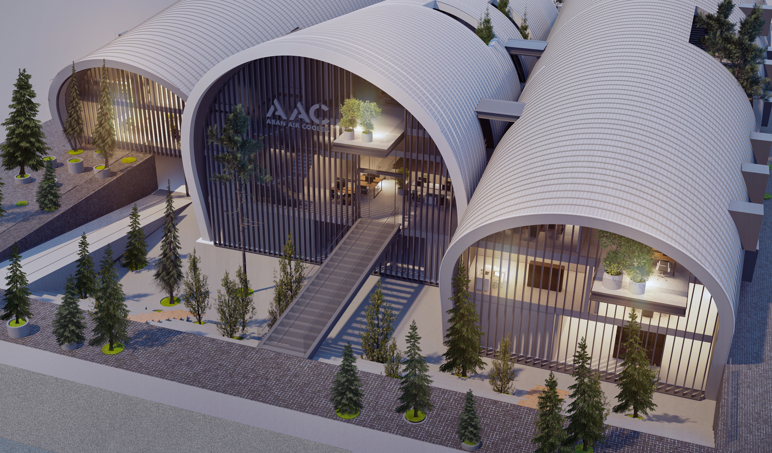 Administrative Building of ‘Aban’ Factory by AshariArchitects - Architizer