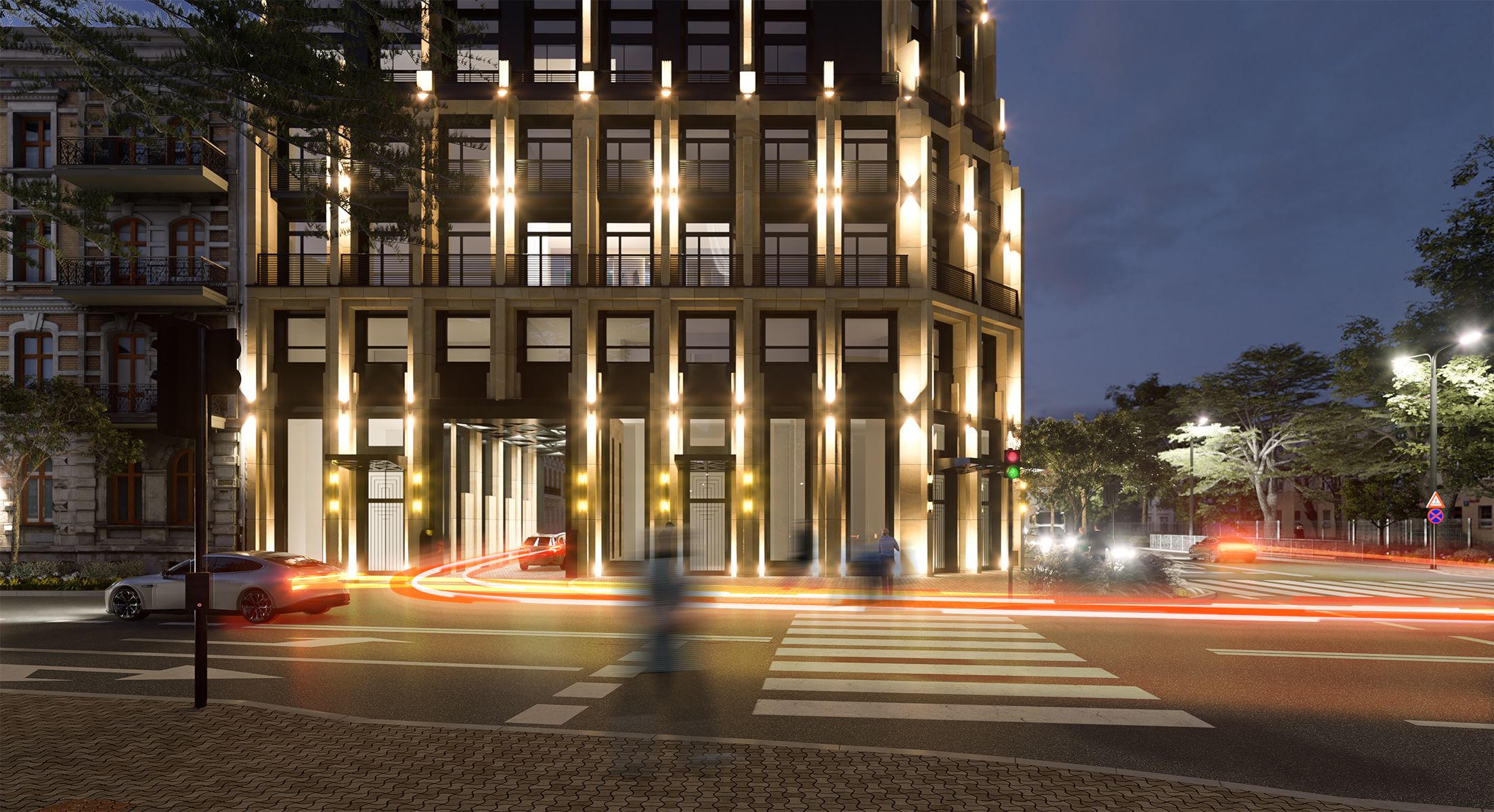 Corner tenement house by NV ARCHITEKCI - Architizer