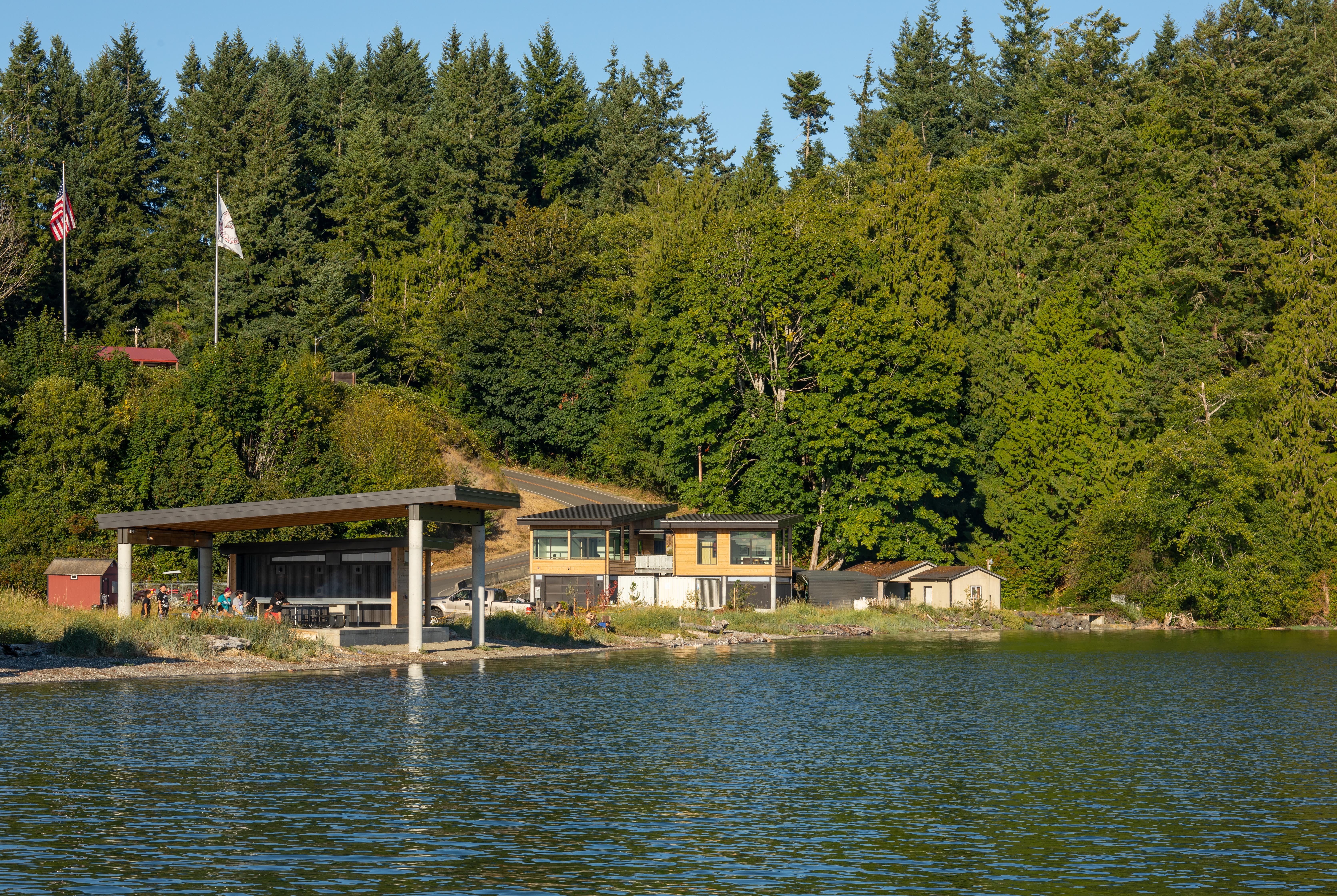 Port Gamble S’Klallam Tribe Hatchery and Beach Shelter by CAST ...