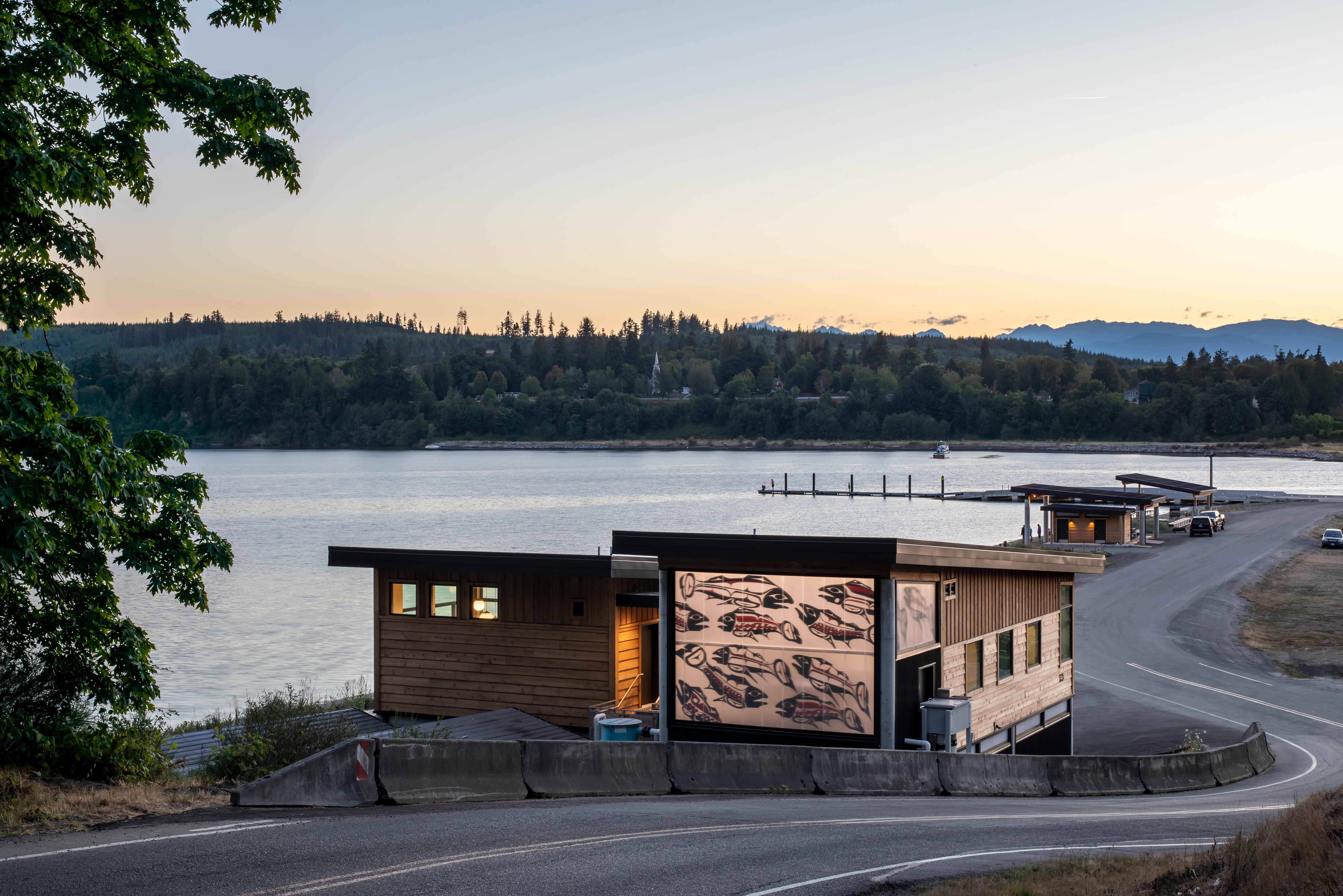 Port Gamble S’Klallam Tribe Hatchery and Beach Shelter by CAST ...