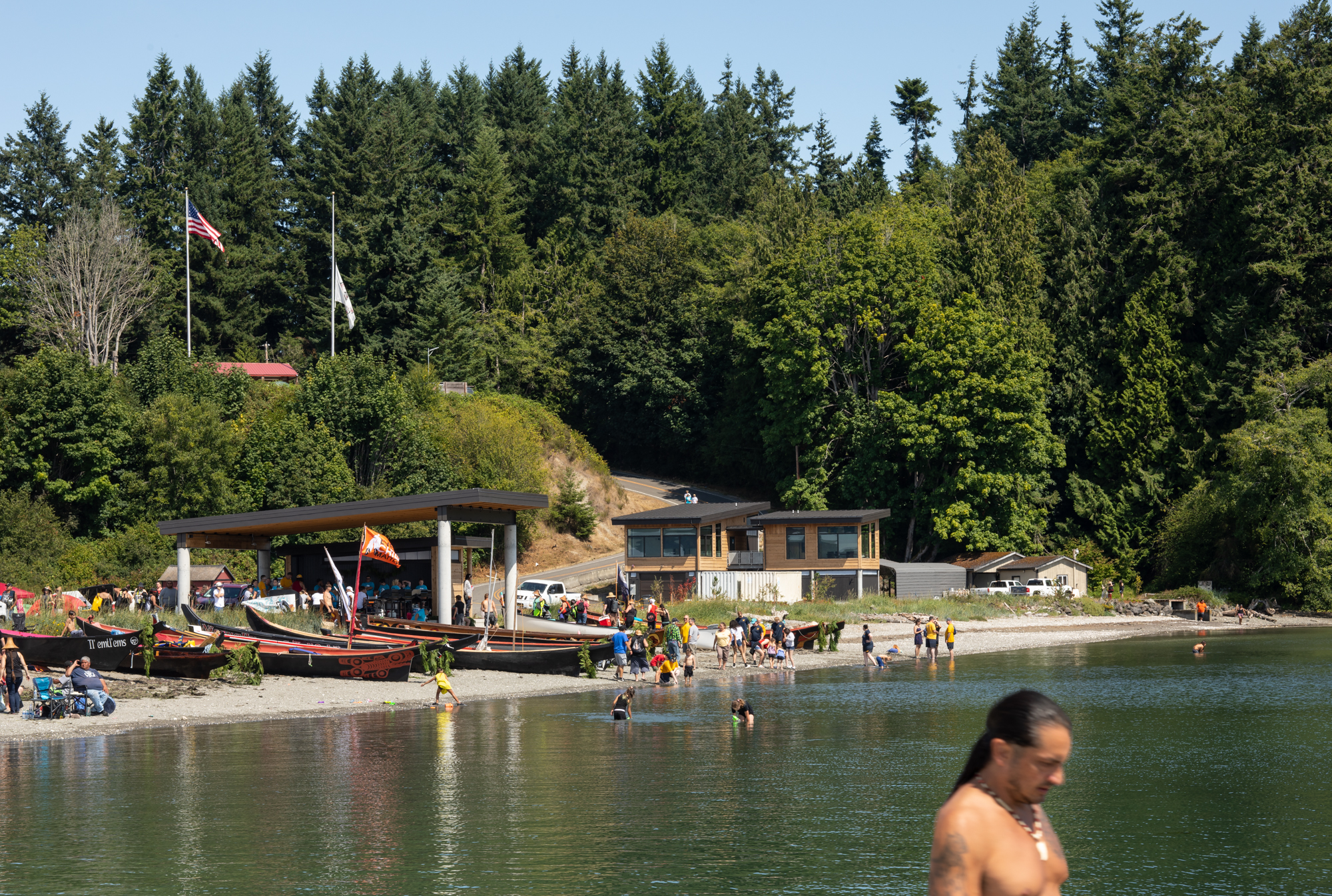 Port Gamble S’Klallam Tribe Hatchery and Beach Shelter by CAST ...