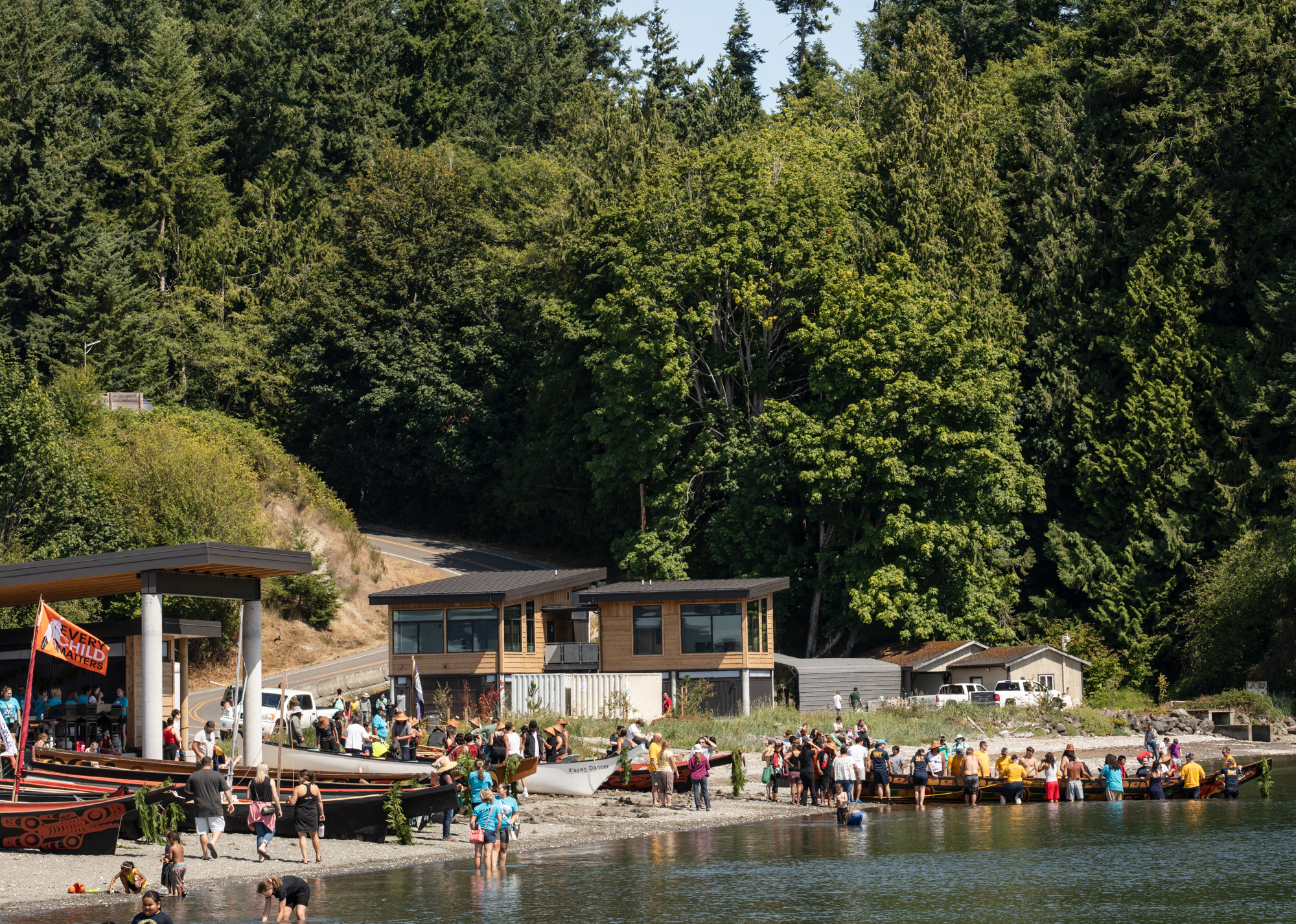 Port Gamble S’Klallam Tribe Hatchery and Beach Shelter by CAST ...