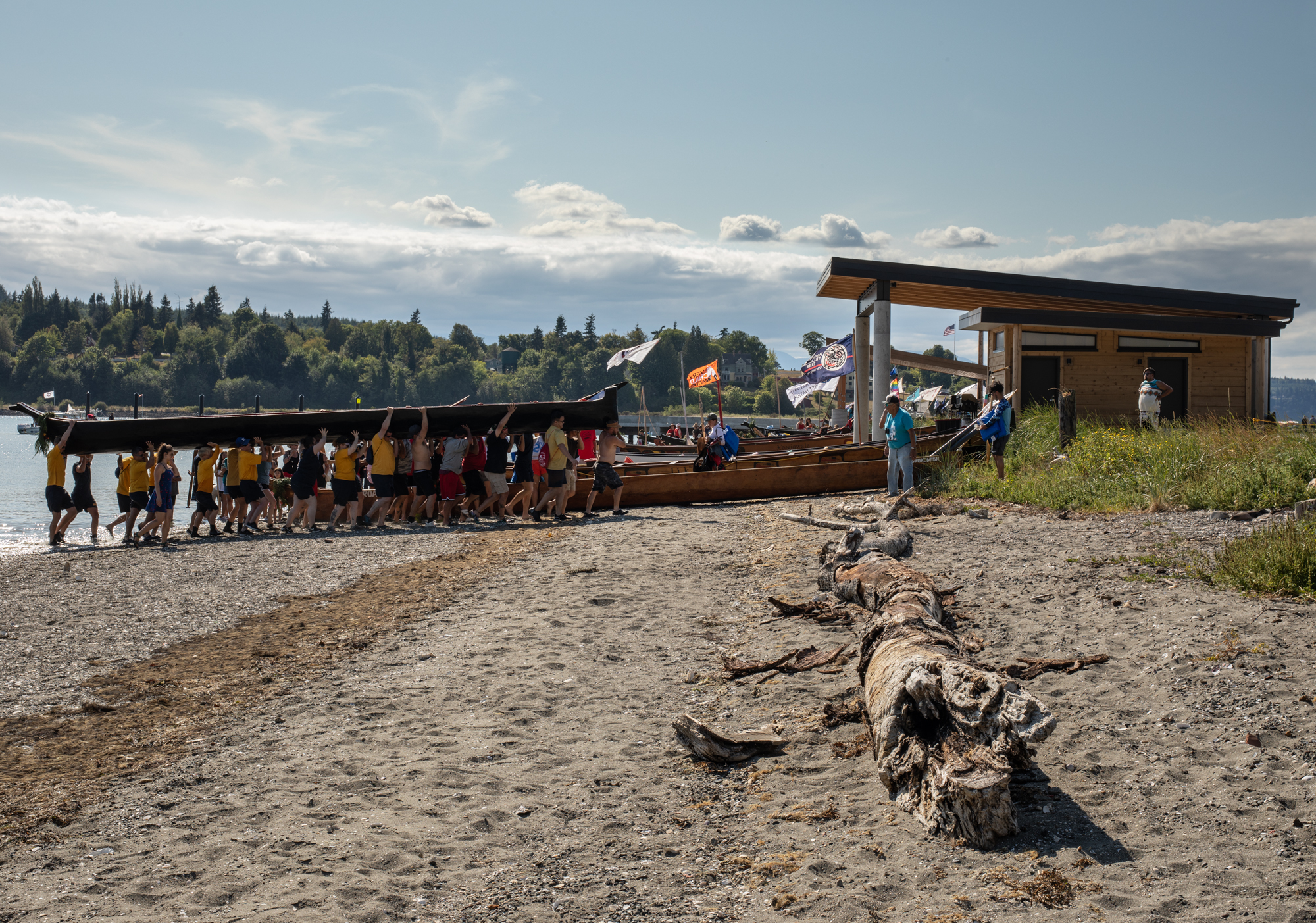 Port Gamble S’Klallam Tribe Hatchery and Beach Shelter by CAST ...