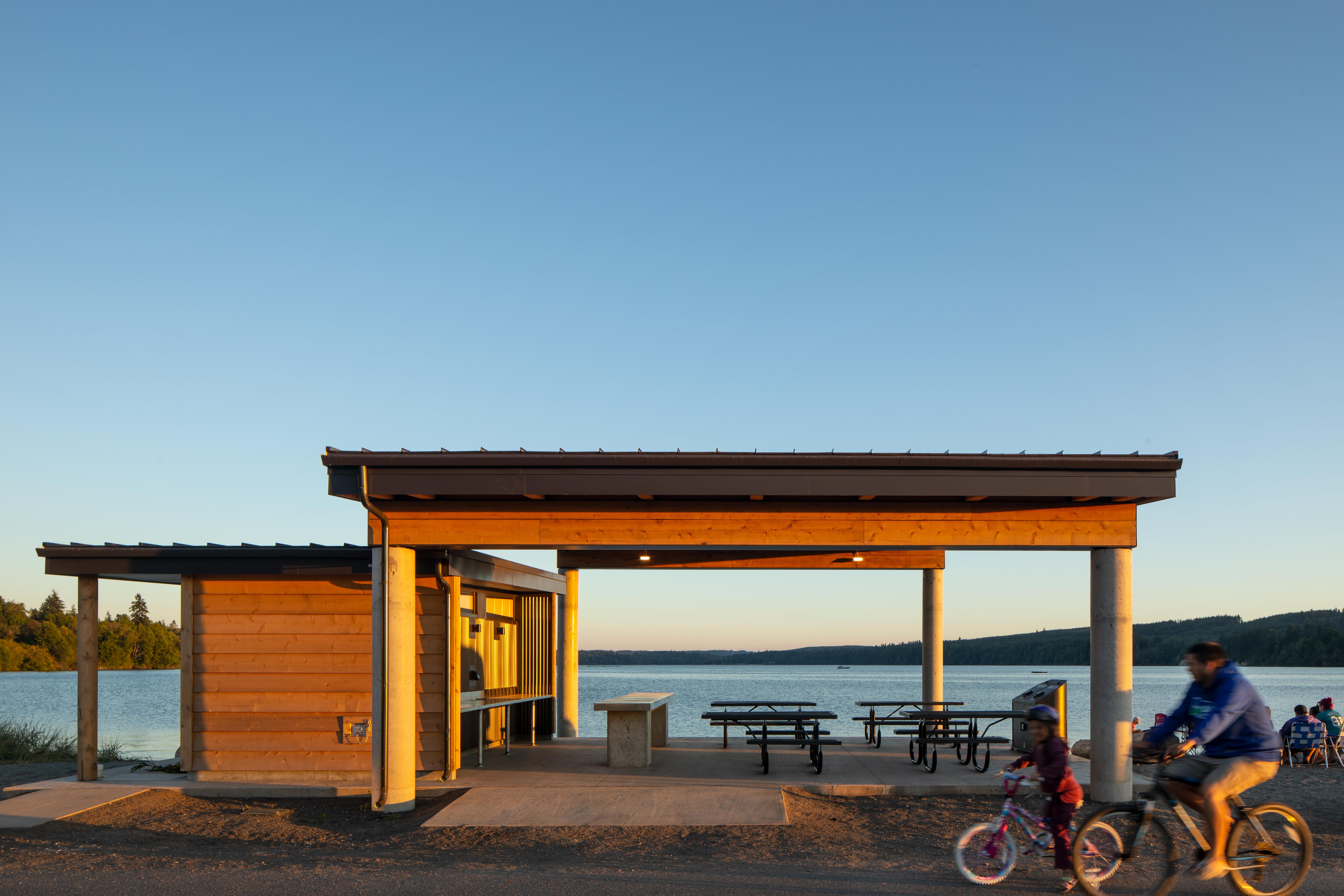 Port Gamble S’Klallam Tribe Hatchery and Beach Shelter by CAST ...
