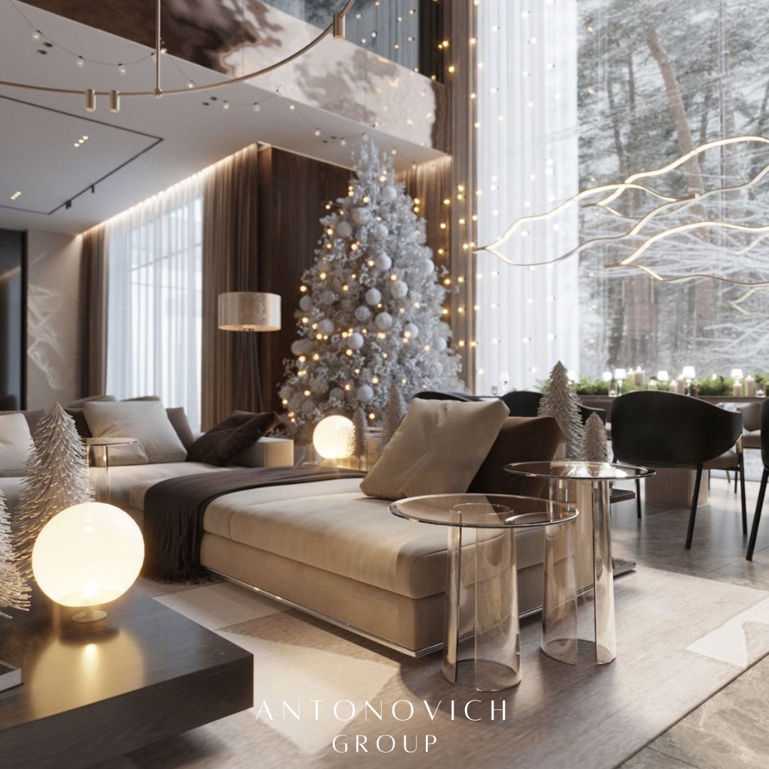 Festive Opulence in Luxury Interior Design by LUXURY ANTONOVICH DESIGN ...