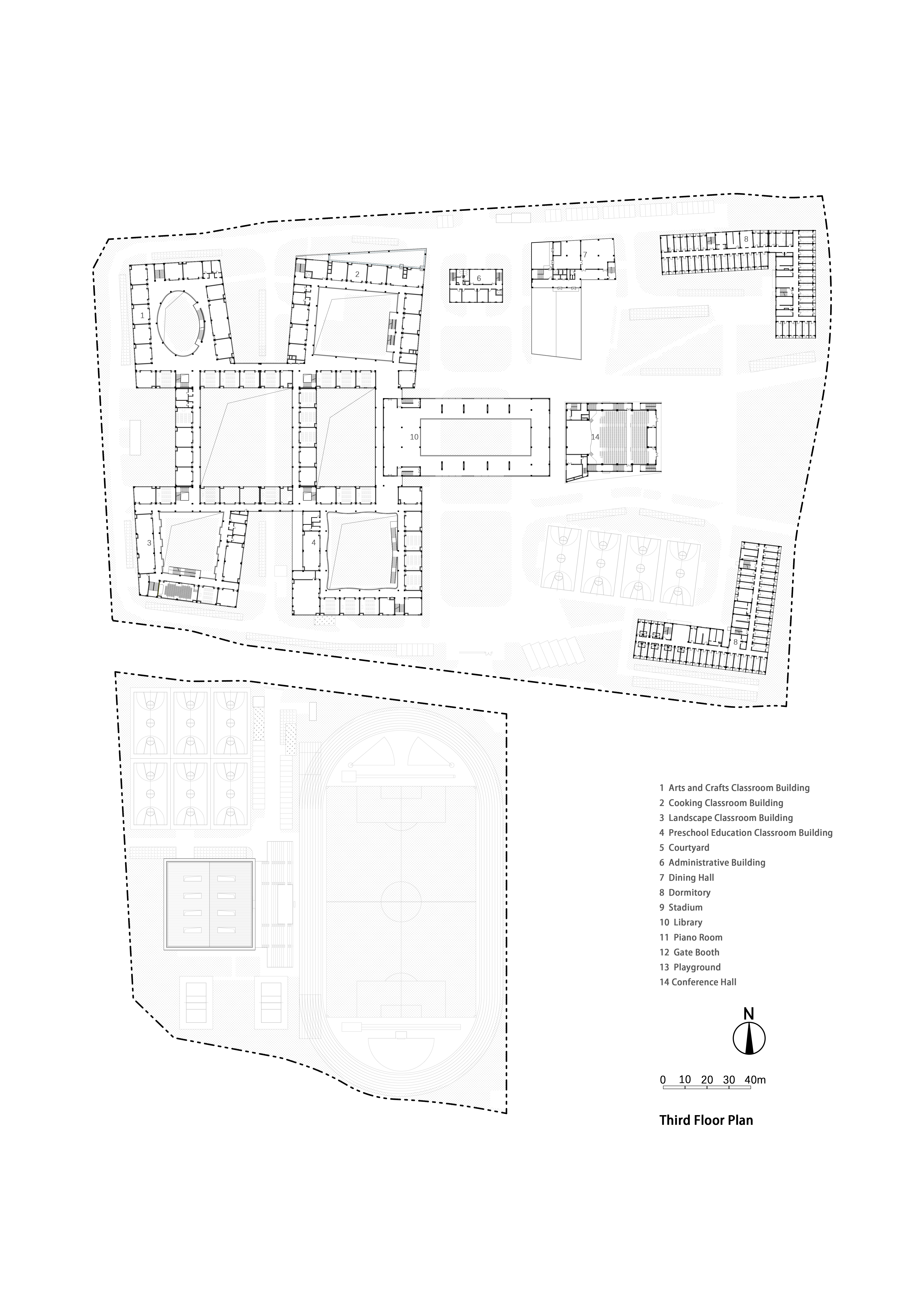 Idea 3837114: Ningbo Gulin Vocational High School by ARCHIS Design ...
