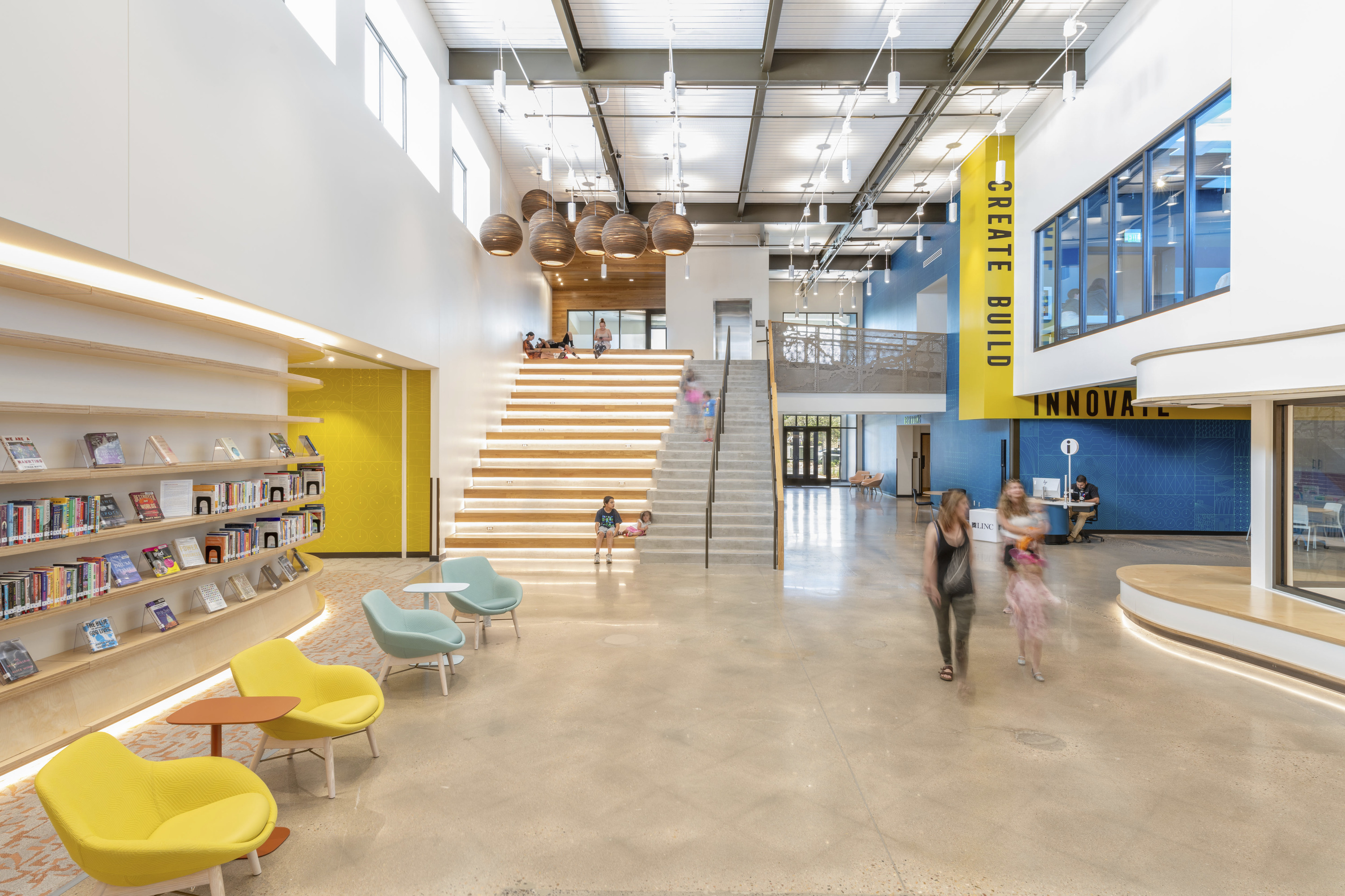 LINC Library Innovation Center by Barker Rinker Seacat Architecture ...