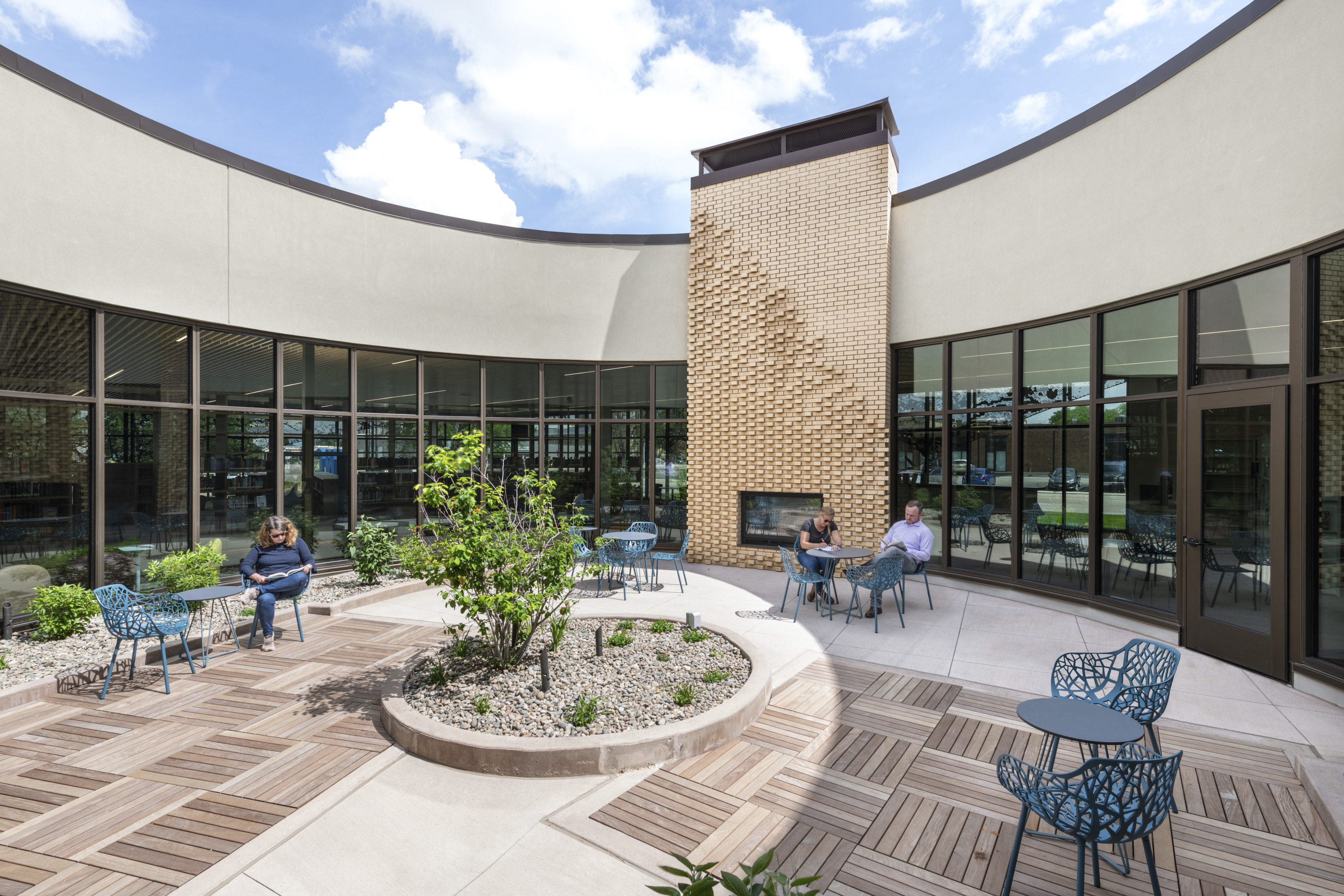 LINC Library Innovation Center by Barker Rinker Seacat Architecture ...