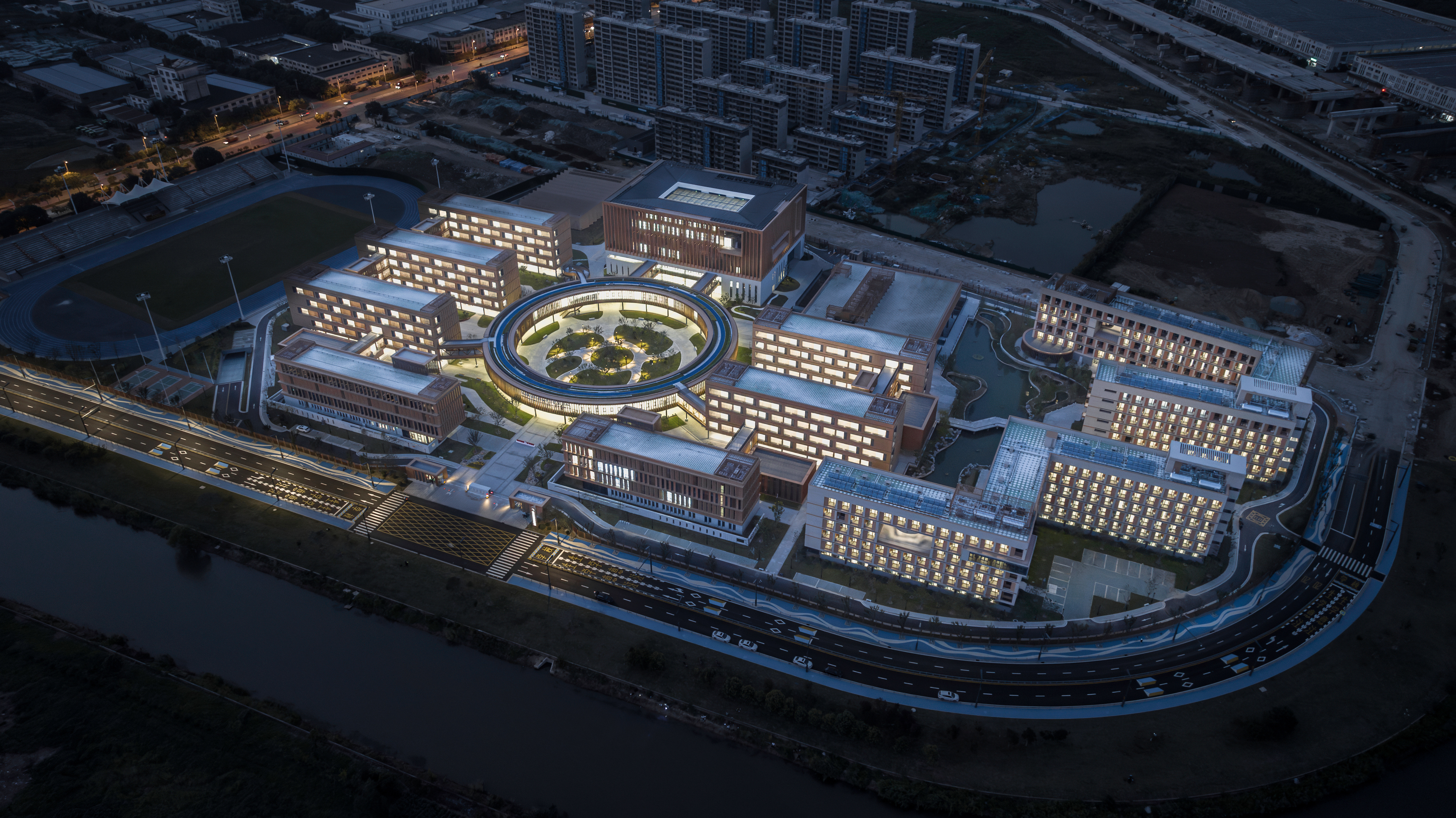 Jiangsu Meicun Senior High School Air Harbour Branch by Architectural ...