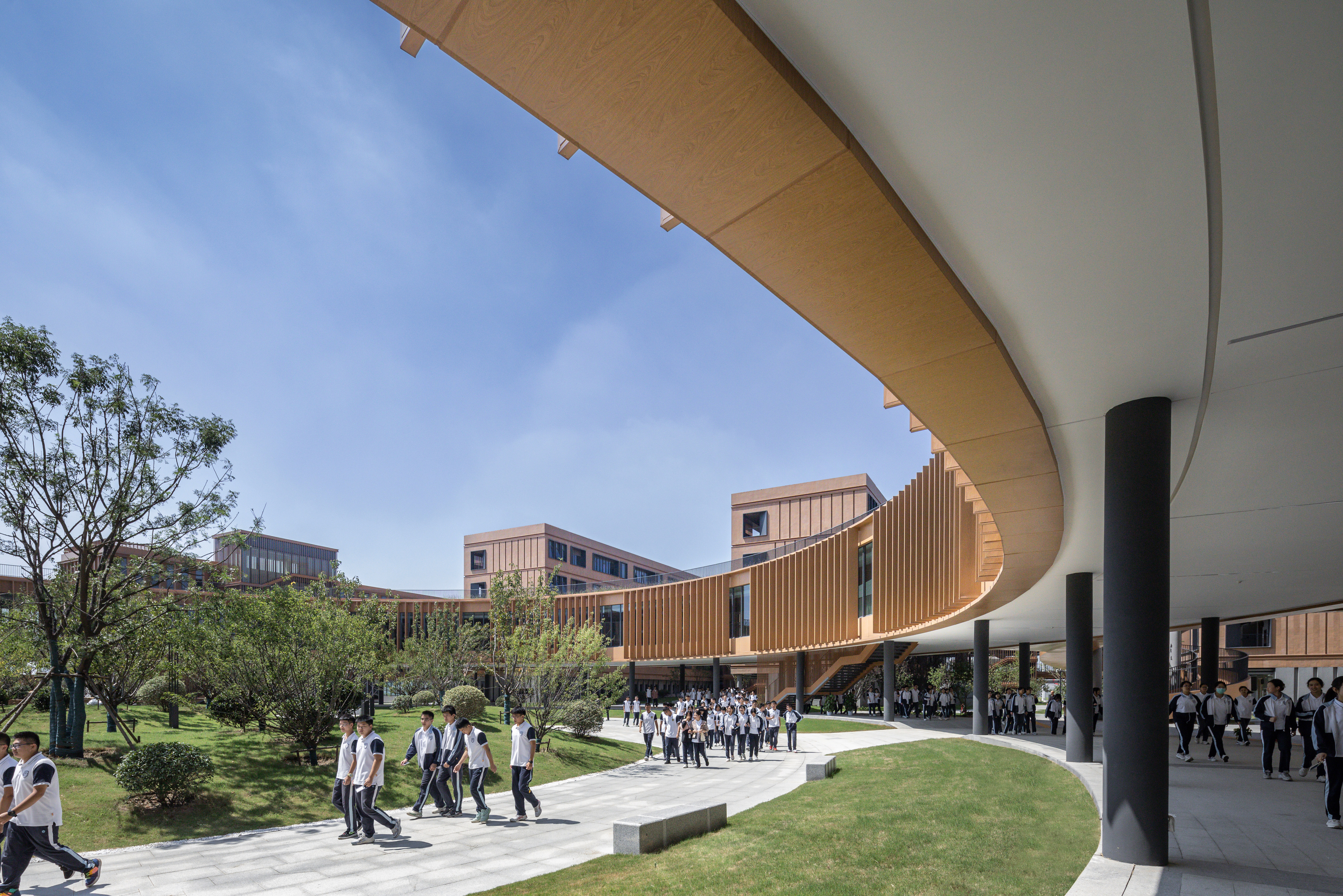 Jiangsu Meicun Senior High School Air Harbour Branch by Architectural ...