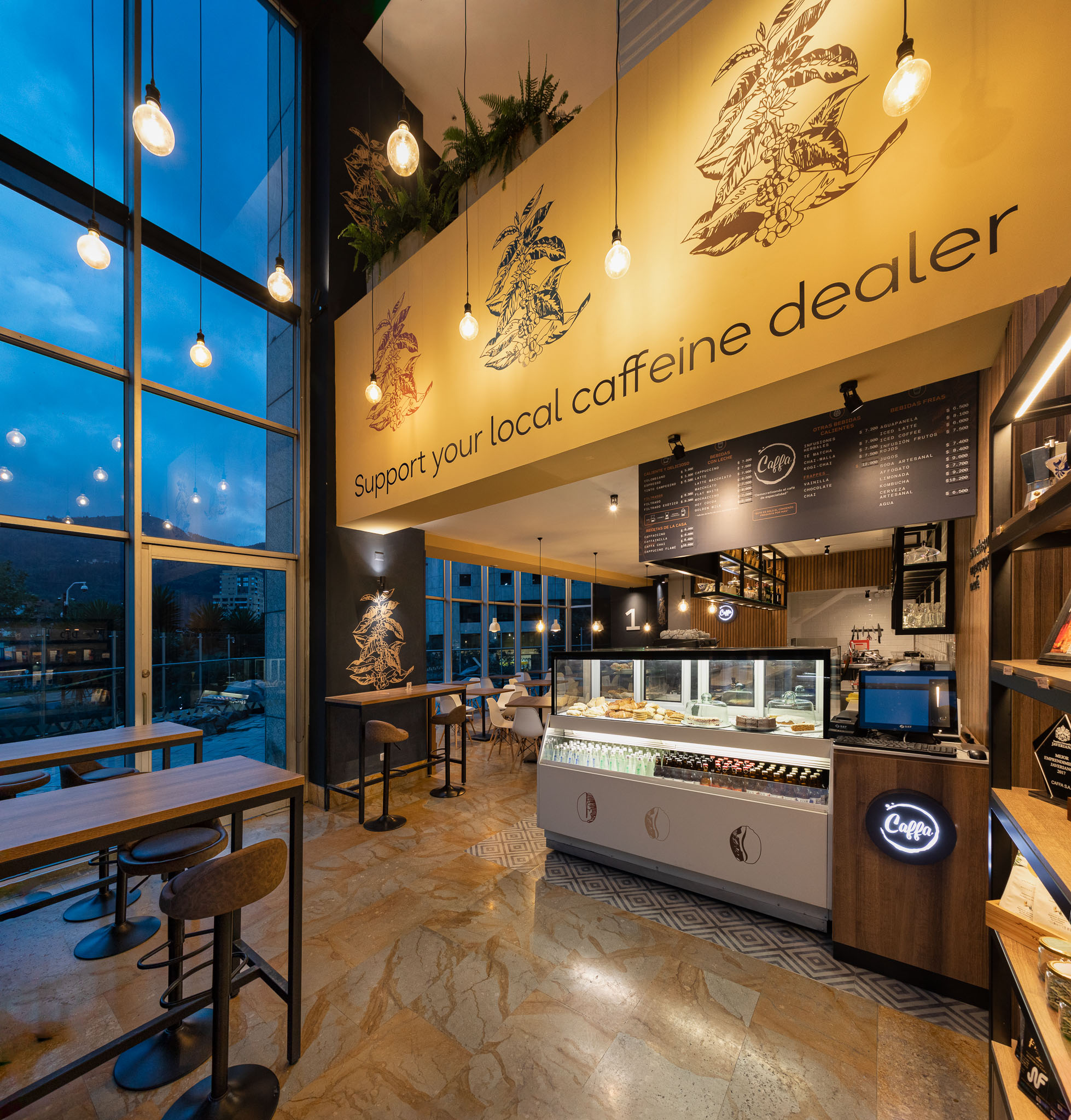 Caffa Bistro Coffee Shop by Arquitectura Plus - Architizer