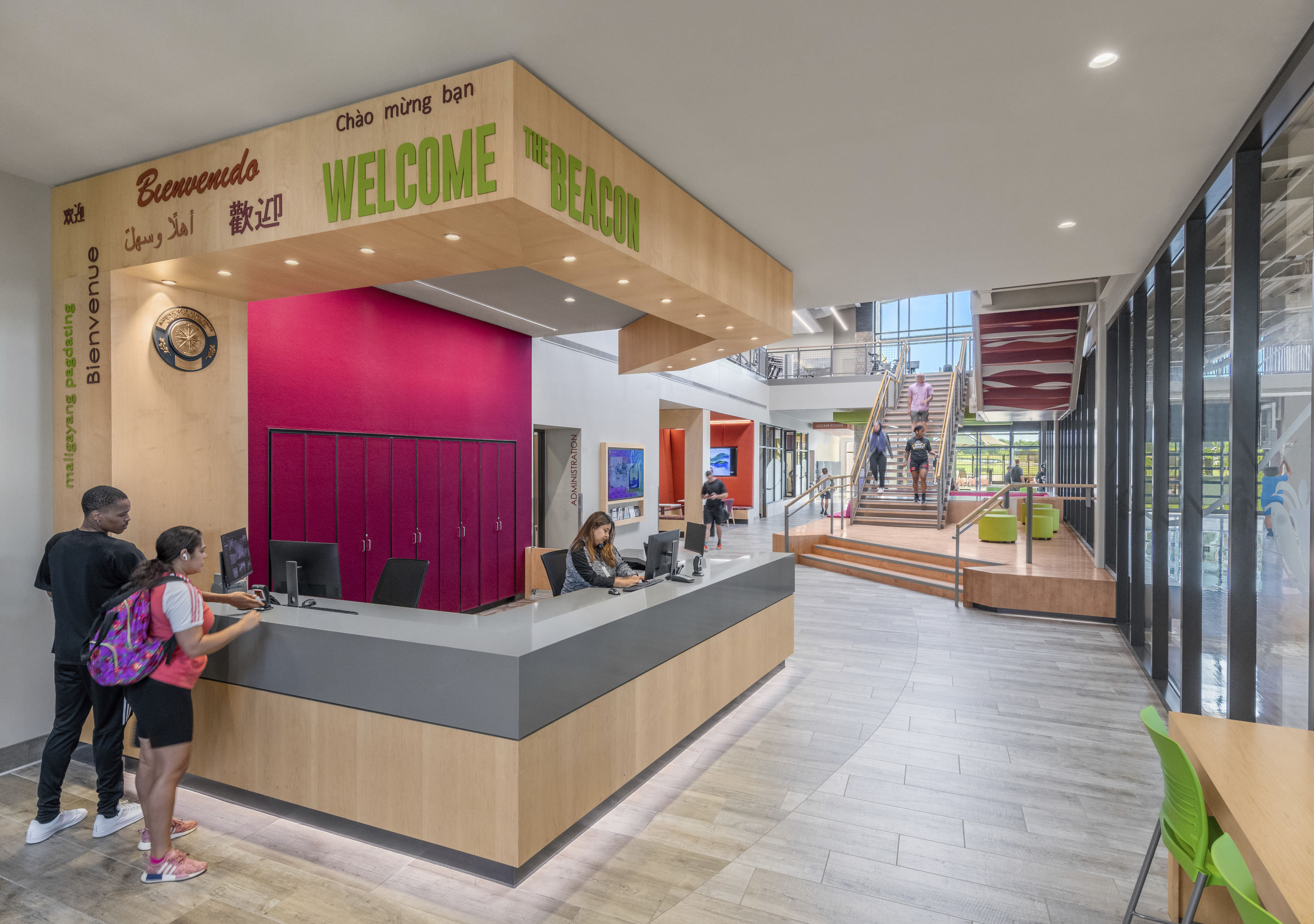 The Beacon Recreation Center by Barker Rinker Seacat Architecture ...