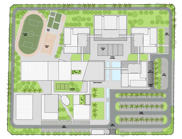 HIGH SCHOOL C3 – CAMPUS by UPA Italia by Paolo Lettieri Architects ...