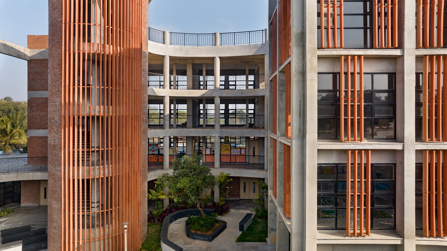 Euro School, Bannerghatta by Vijay Gupta Architects - Architizer