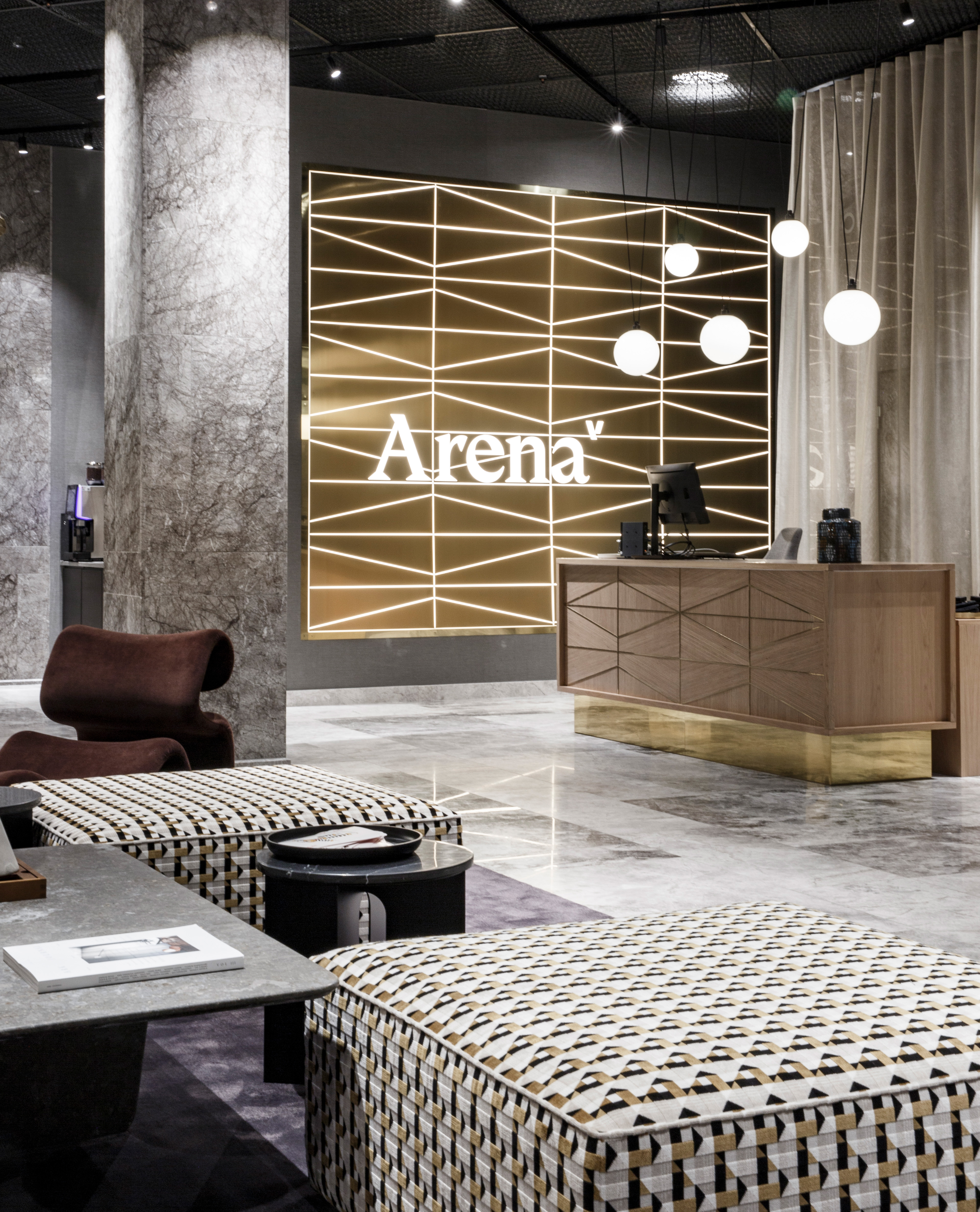 Arena Sergel, Interior design project. by Kanozi Arkitekter - Architizer