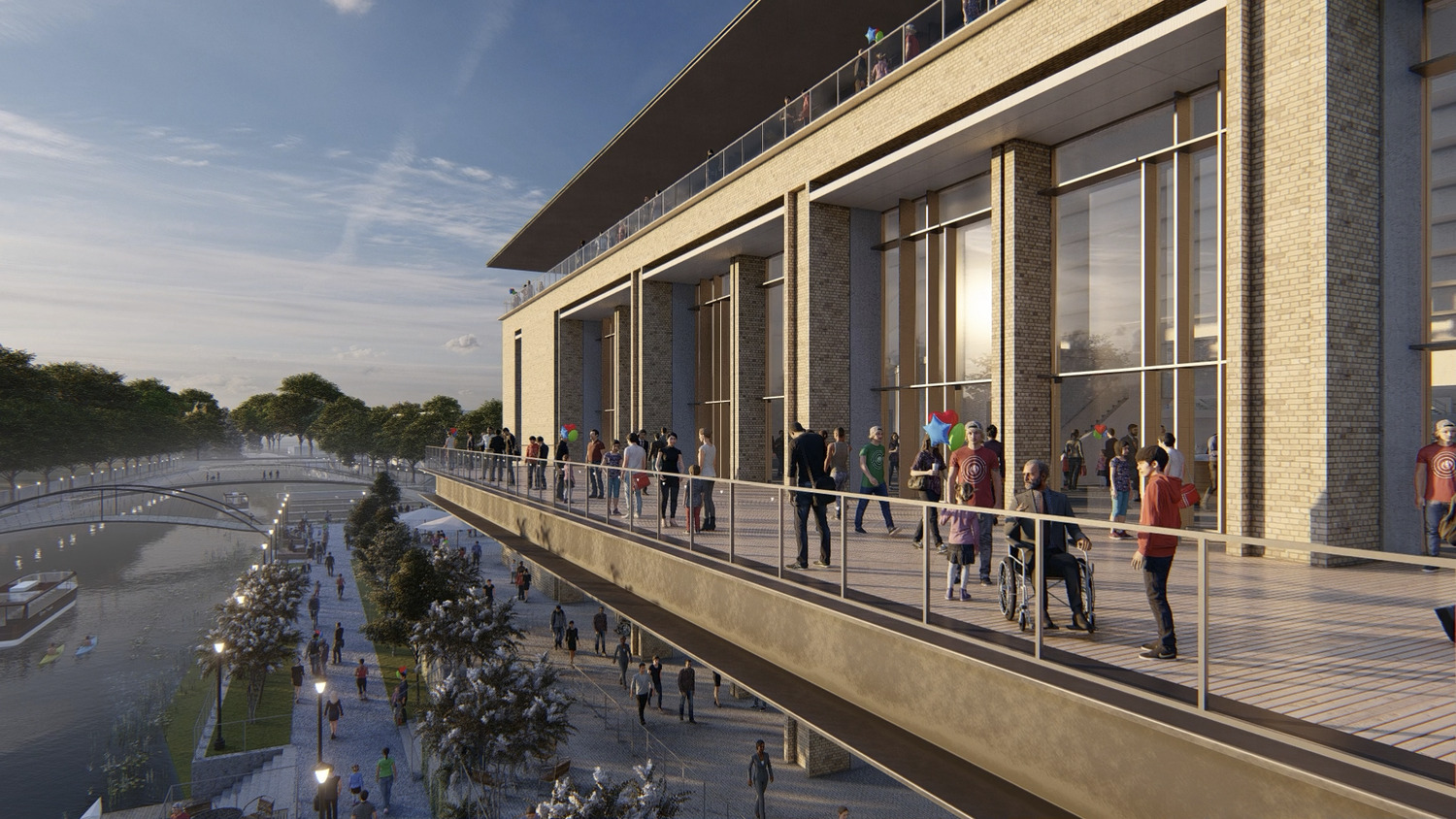 Enmarket Arena by Walter P Moore - Architizer