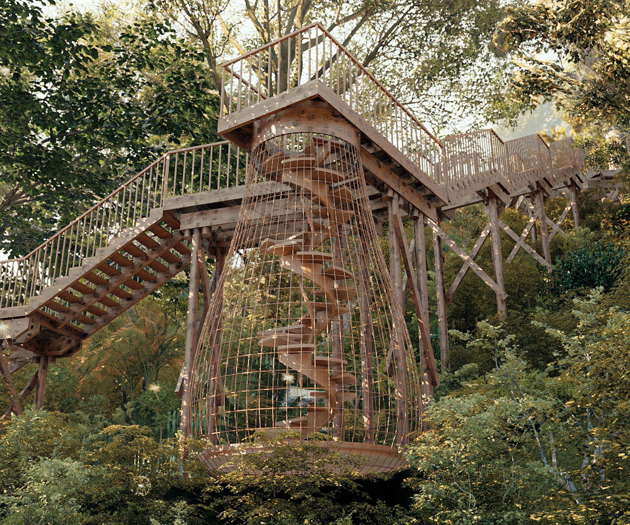 Luriza Forest Pathways by DEB - Architizer