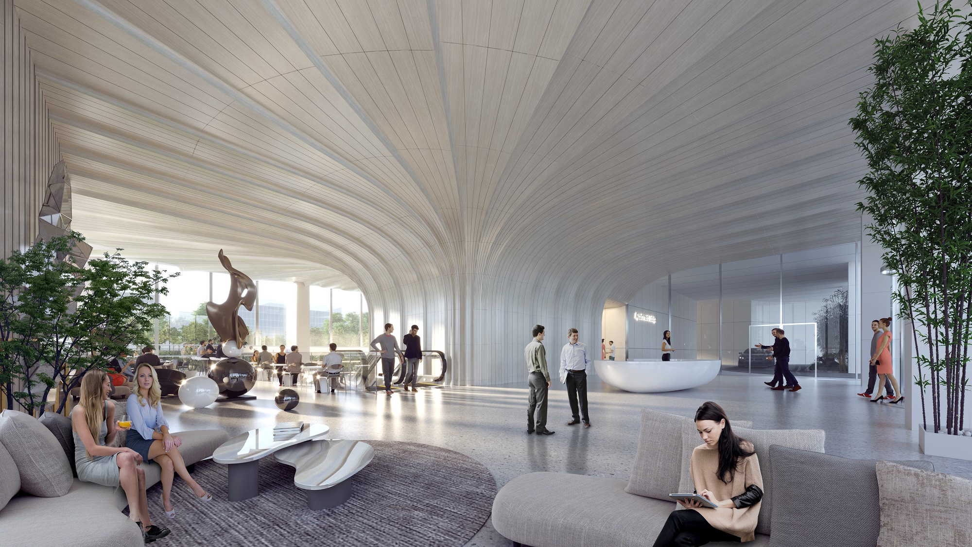 Humane Vertical Community Adorned with Greenery by Aedas - Architizer