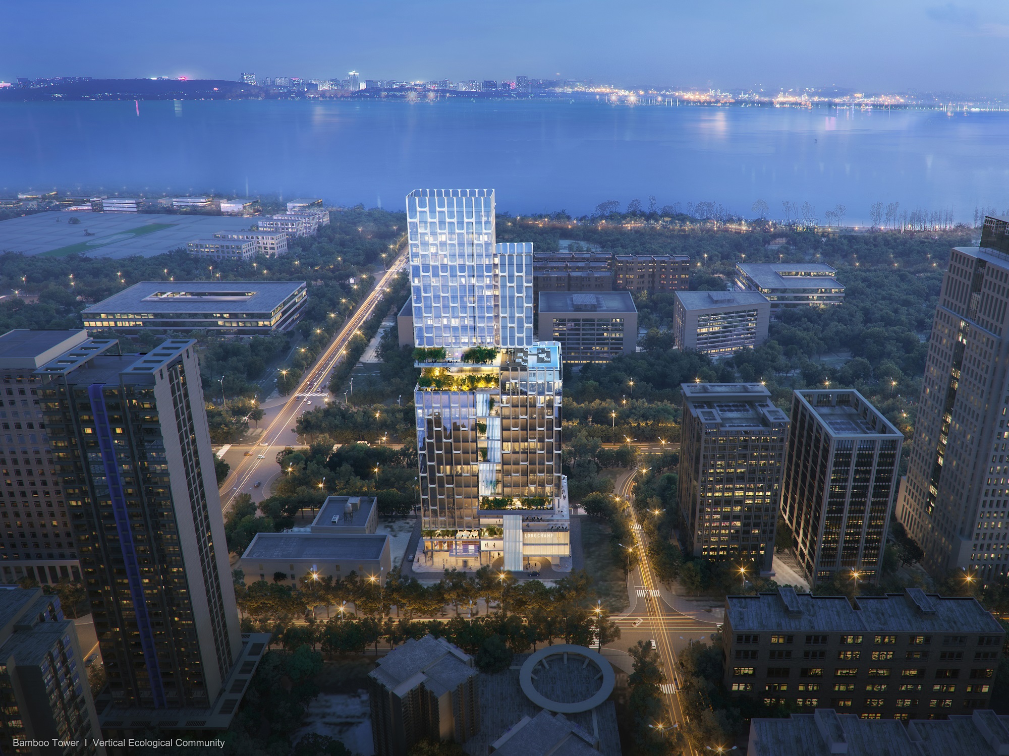 Humane Vertical Community Adorned with Greenery by Aedas - Architizer