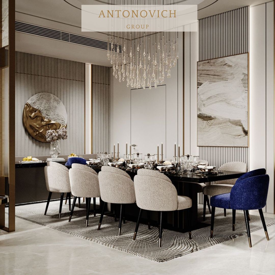 Modern Majesty in Villa Interior Design by LUXURY ANTONOVICH DESIGN ...