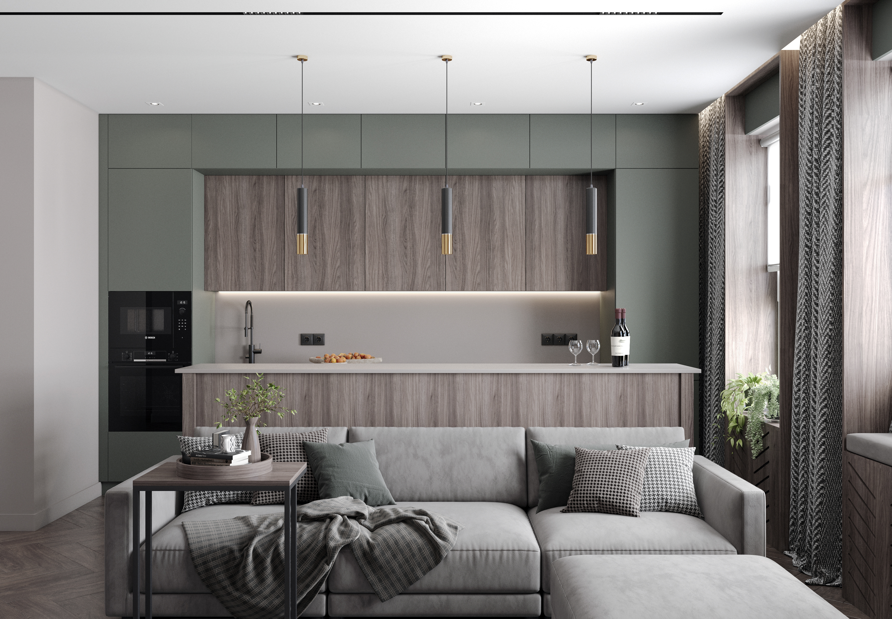 Apartment design project by 3D Studio Flamingo - Architizer