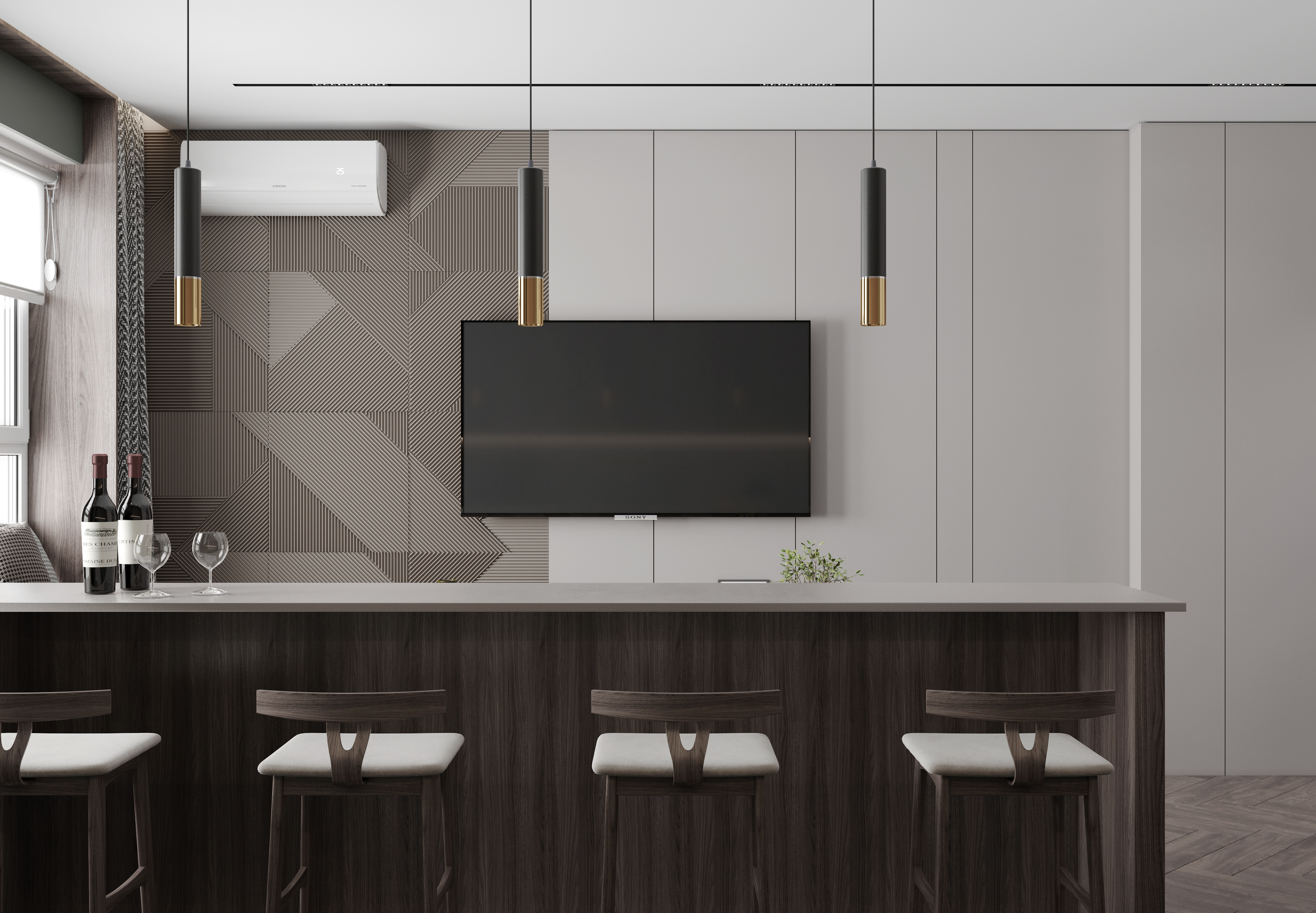 Apartment design project by 3D Studio Flamingo - Architizer