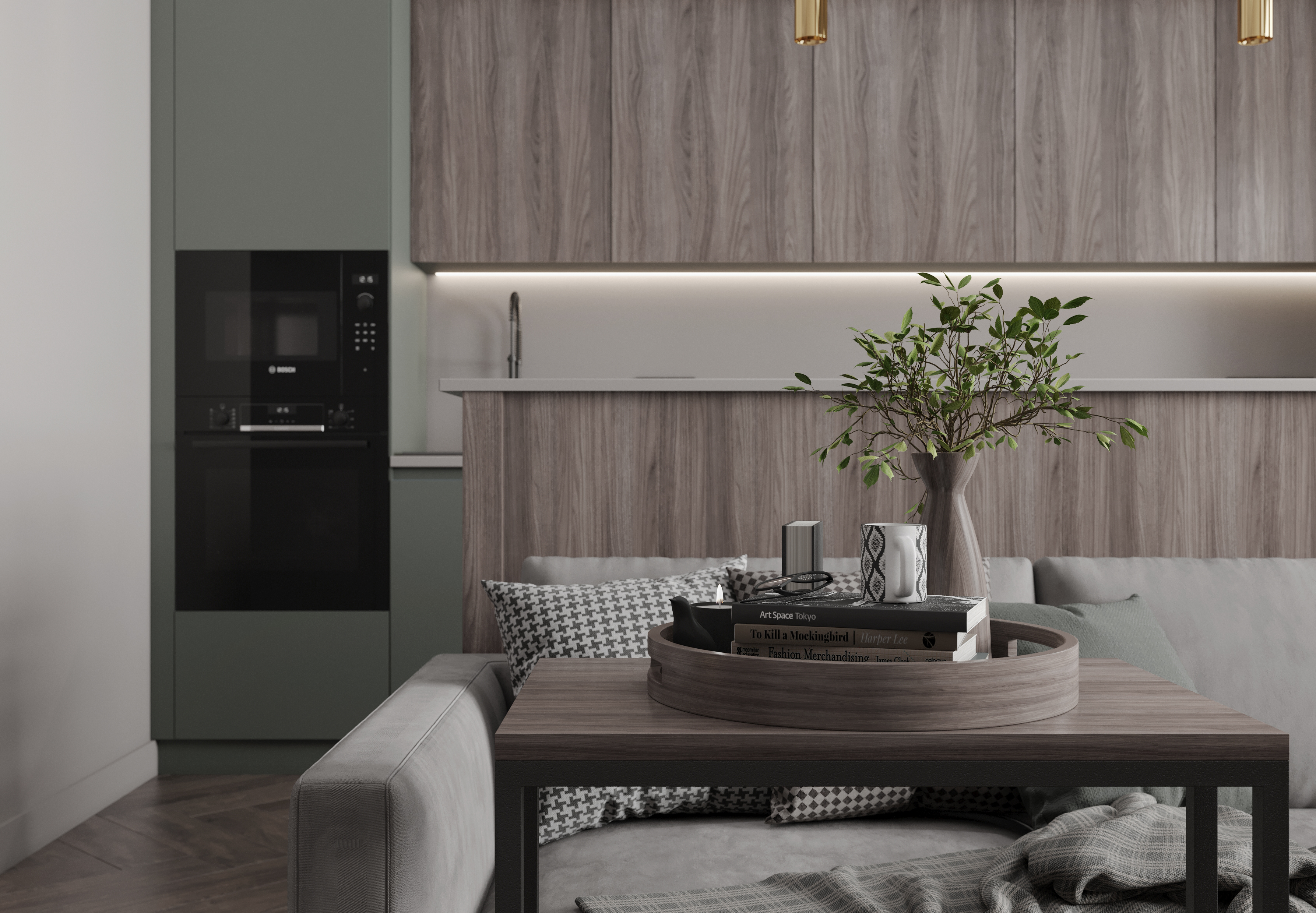 Apartment design project by 3D Studio Flamingo - Architizer