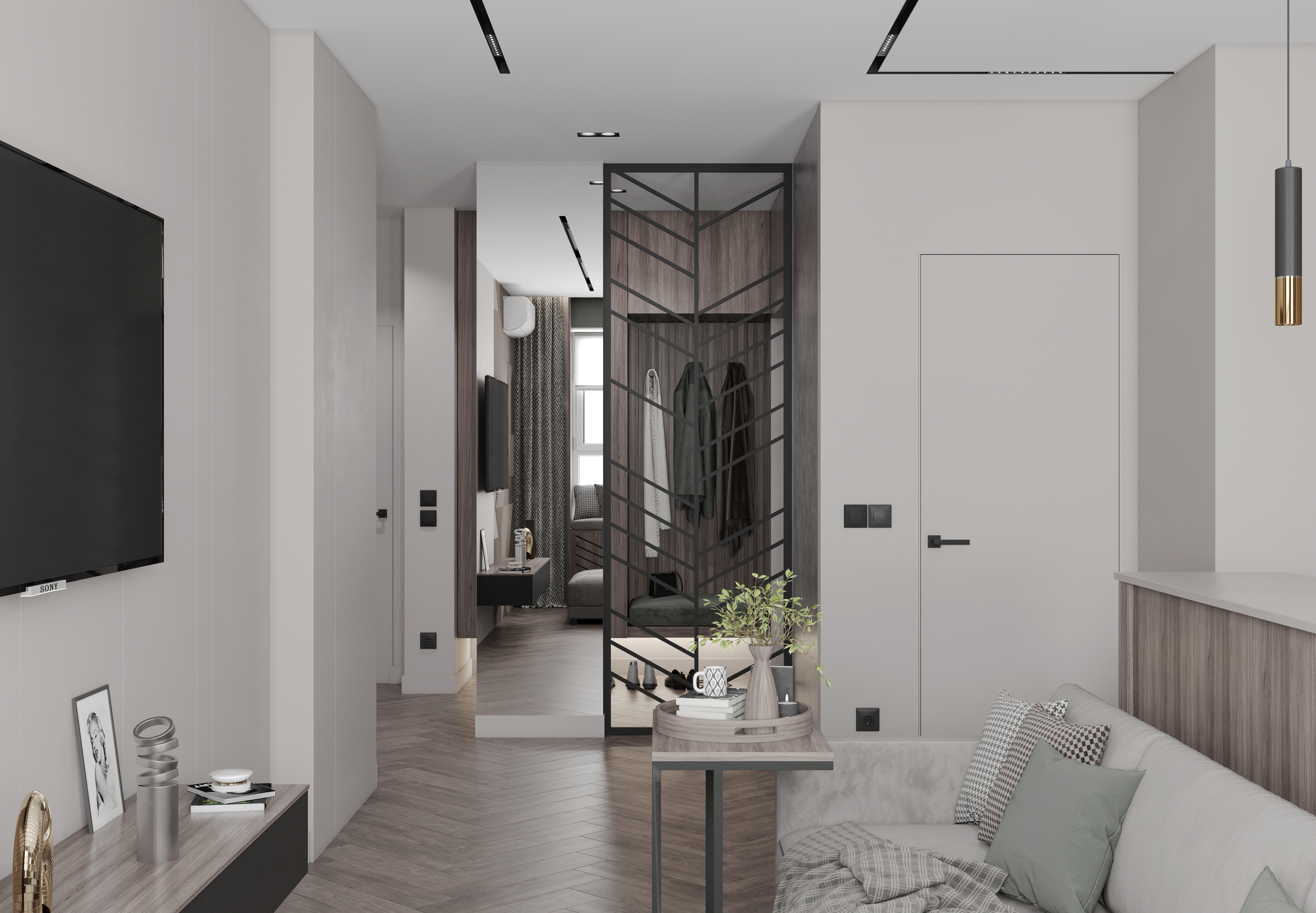 Apartment design project by 3D Studio Flamingo - Architizer