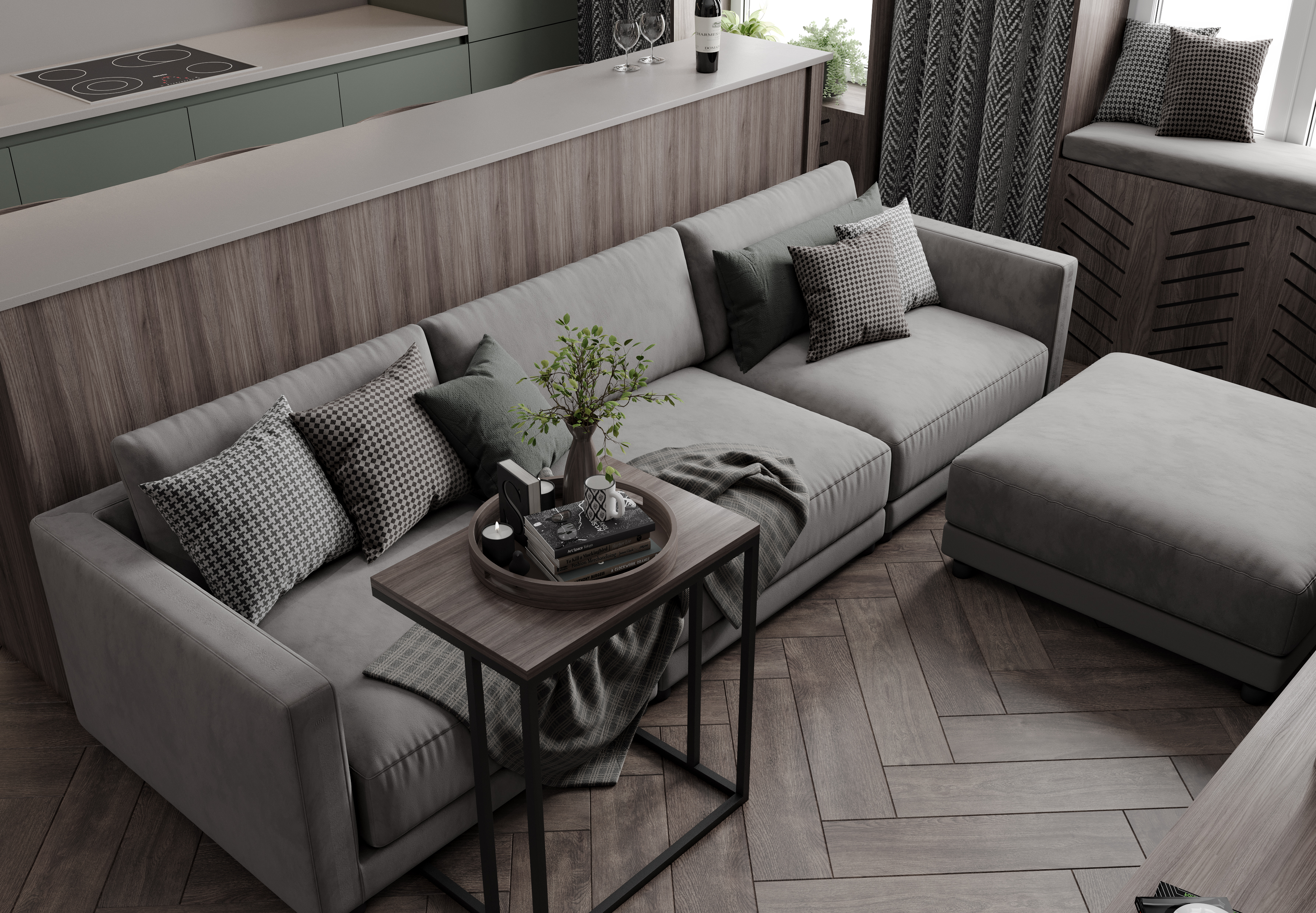 Apartment design project by 3D Studio Flamingo - Architizer