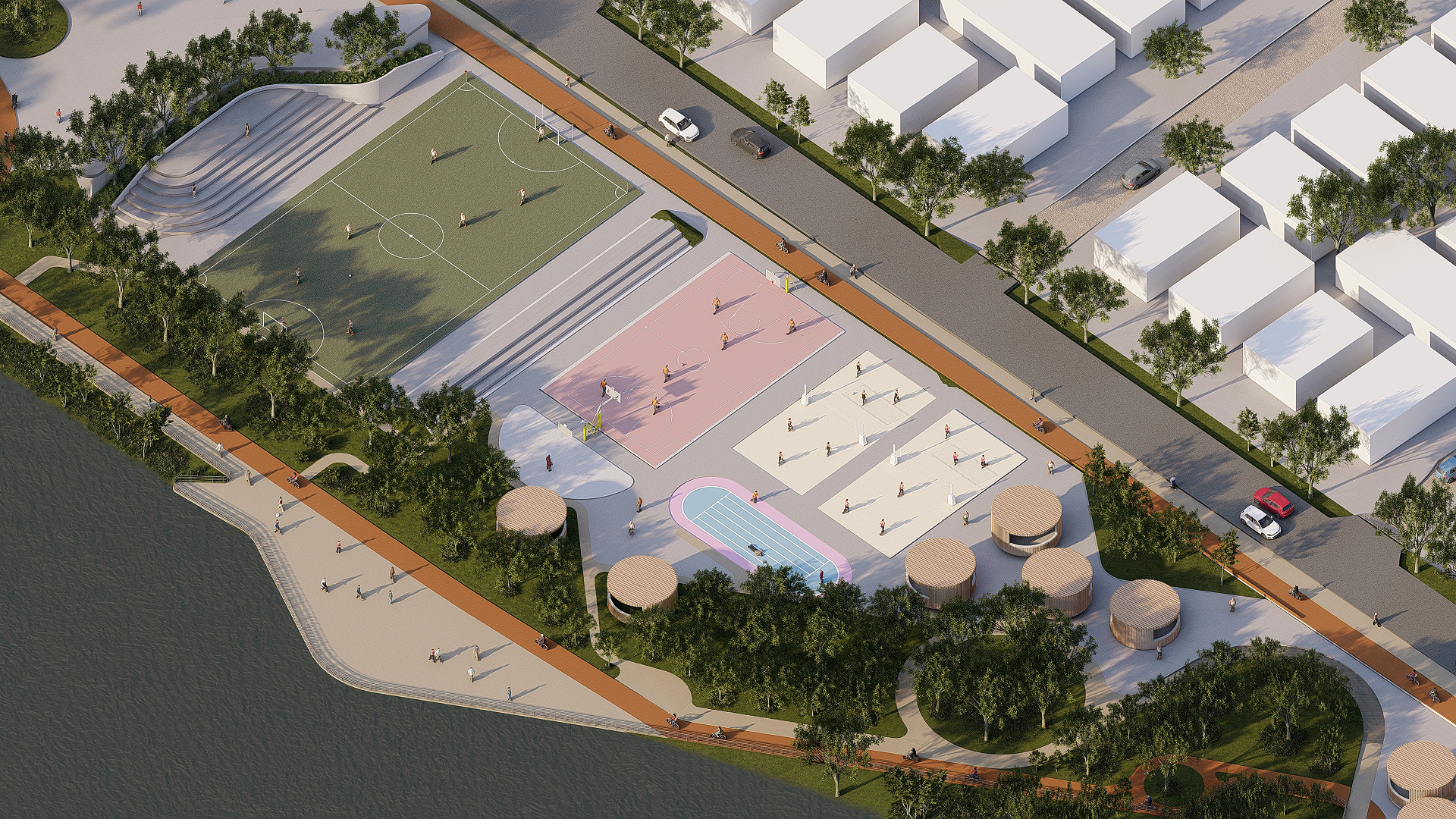 Ciénaga de la Virgen Riverside Boardwalk by DEB - Architizer