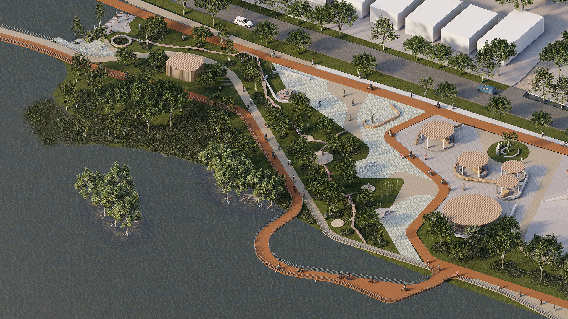 Ciénaga de la Virgen Riverside Boardwalk by DEB - Architizer