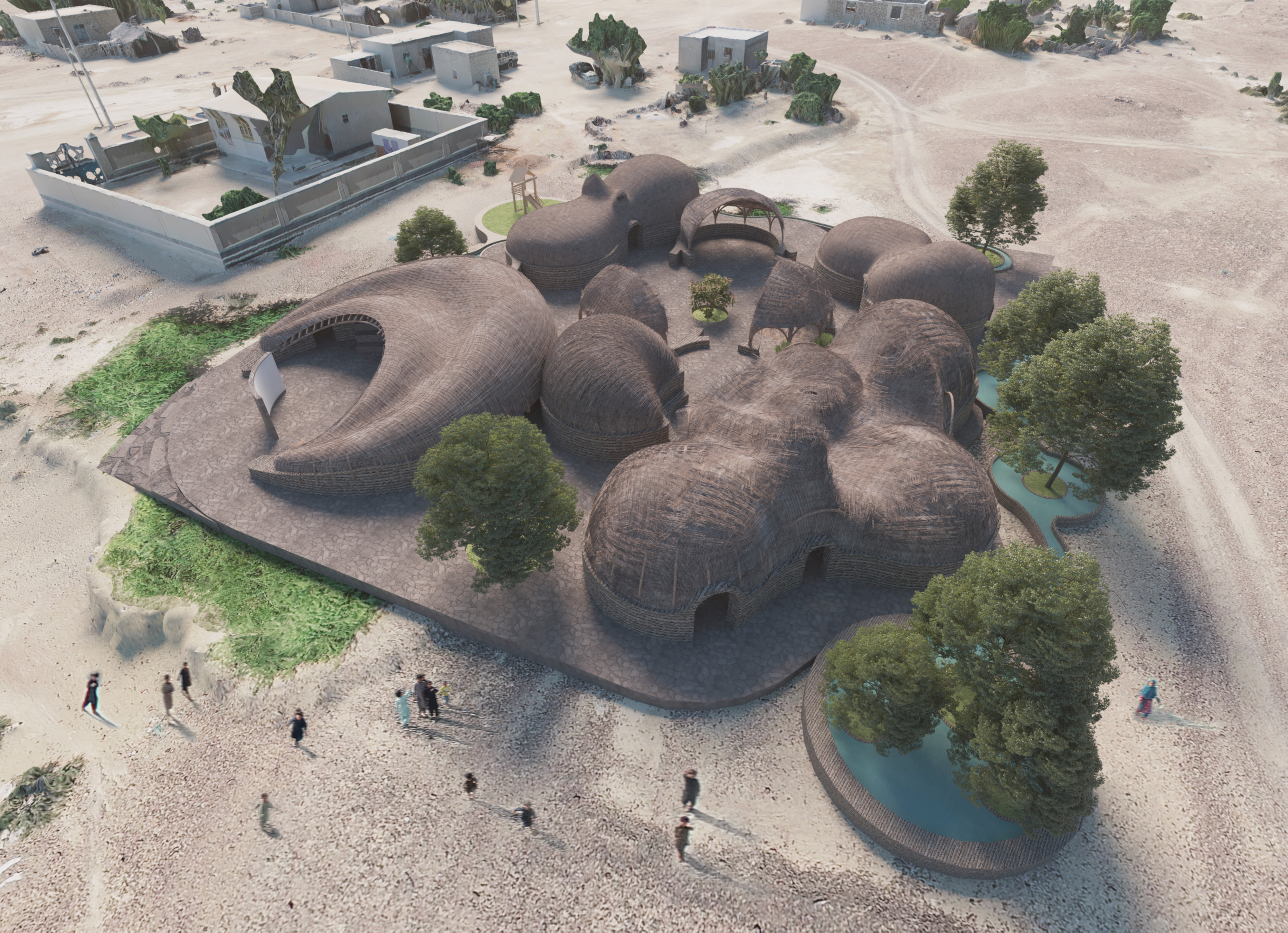 Border Village Community Center (Hashiyeh) by NextOffice - Architizer
