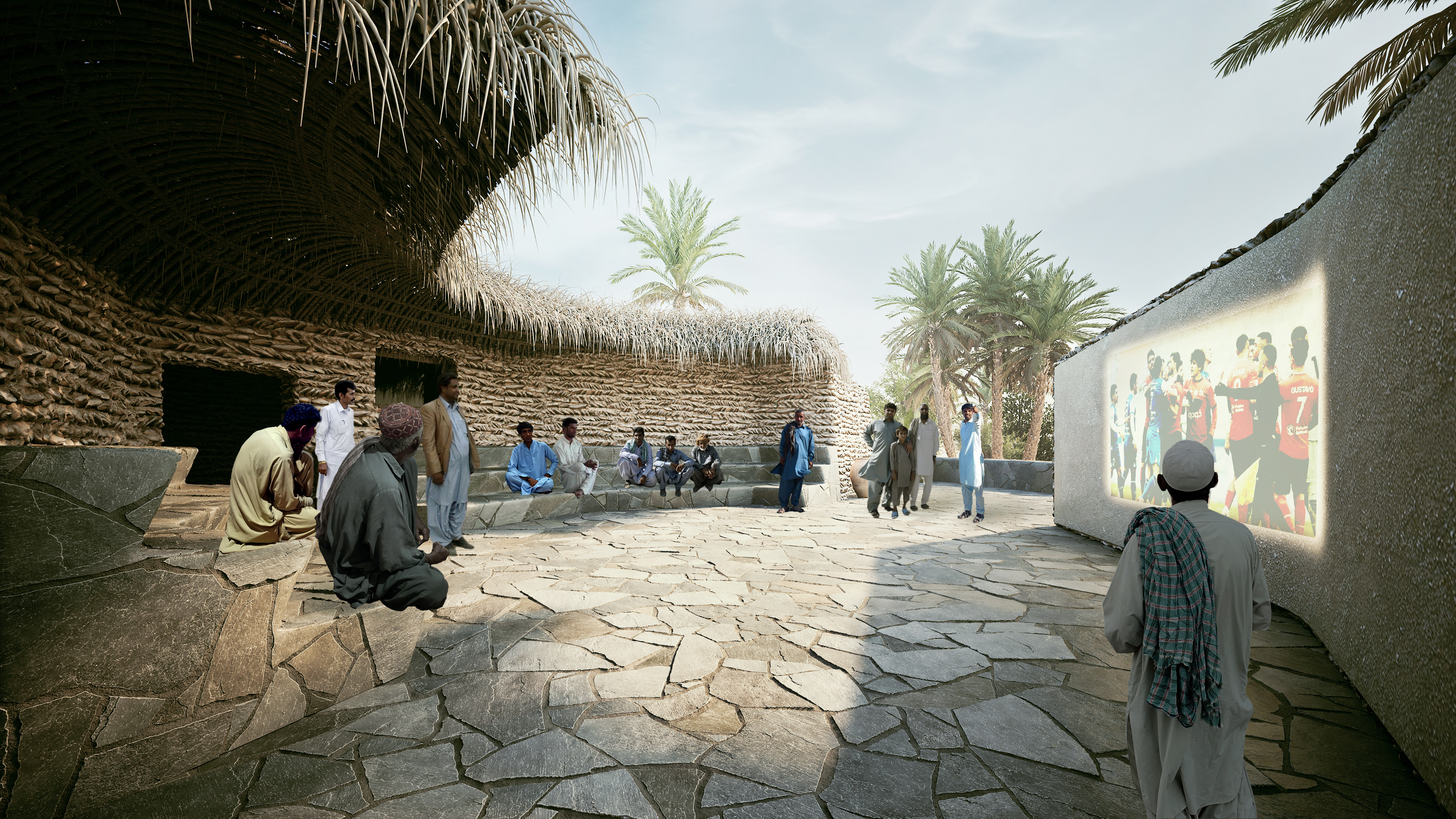 Border Village Community Center (Hashiyeh) by NextOffice - Architizer
