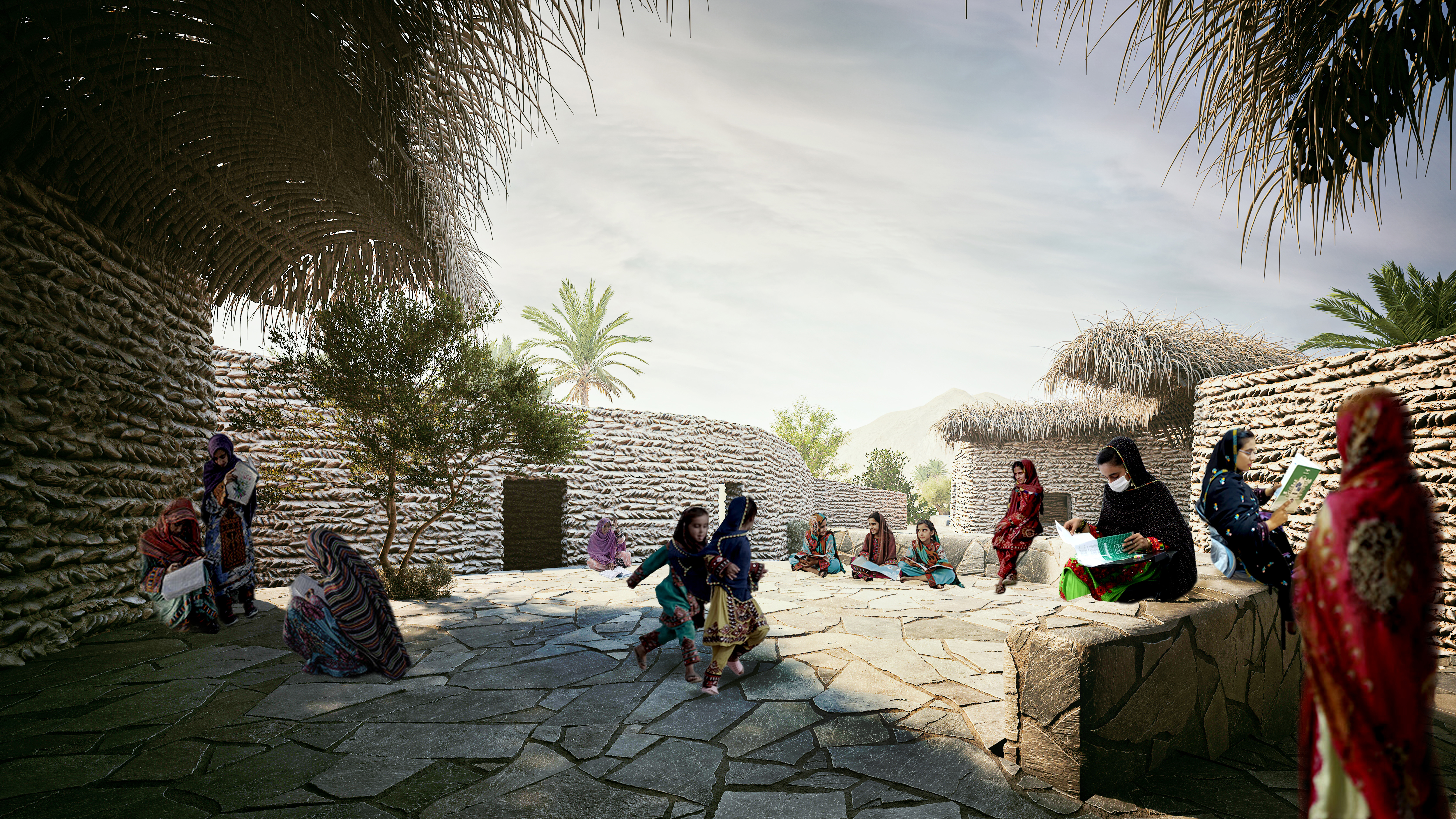Border Village Community Center (Hashiyeh) by NextOffice - Architizer