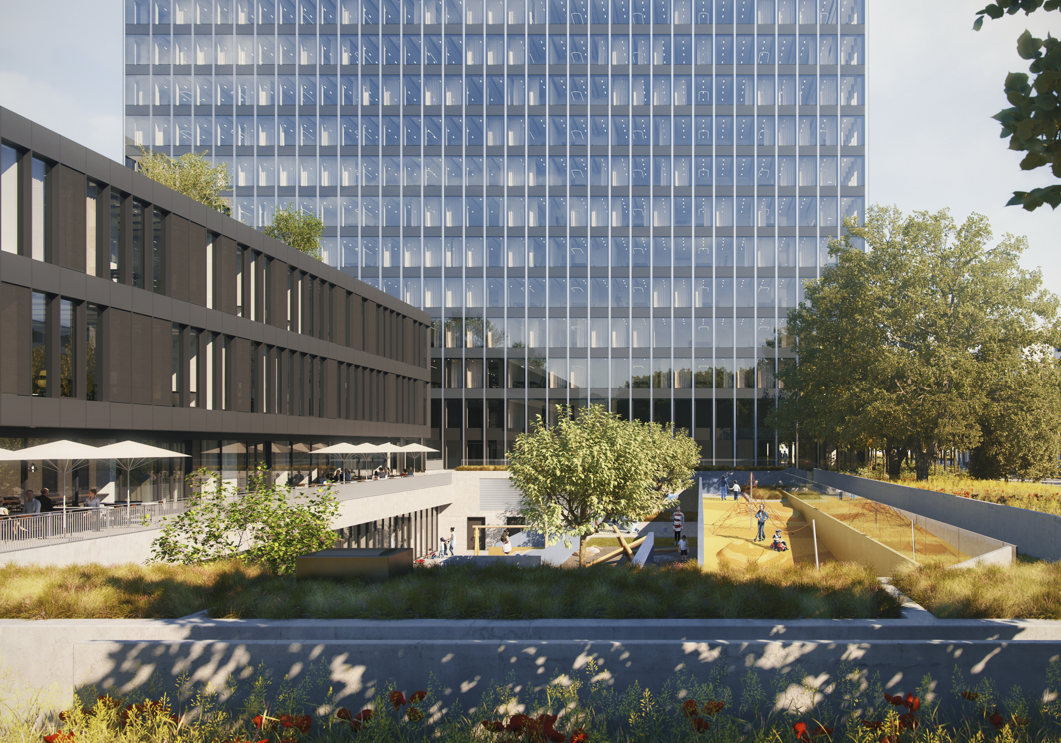 THE SOURCE high-rise revitalization by HENN - Architizer