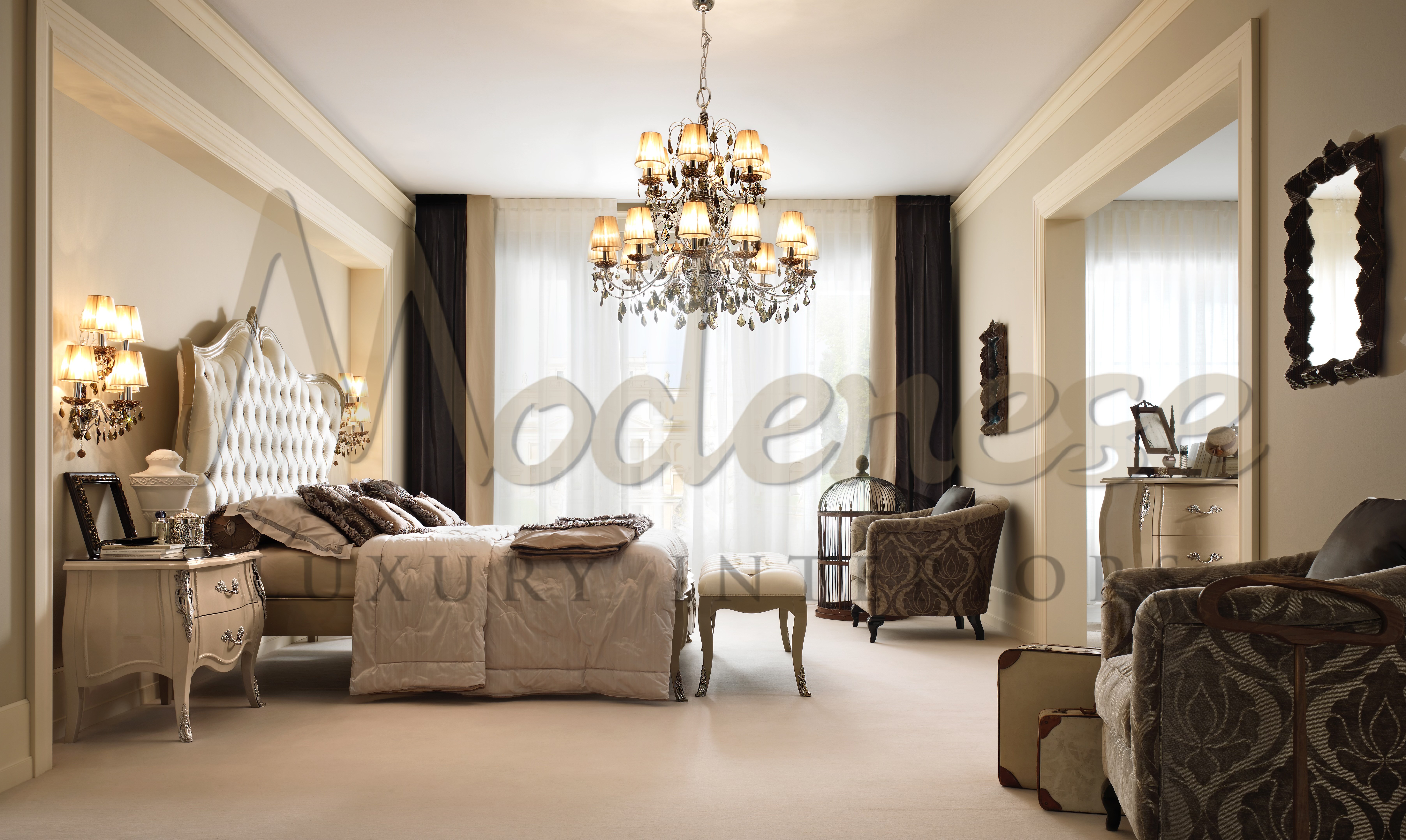 Noble Bedroom Design by MODENESE Luxury Interiors - Architizer