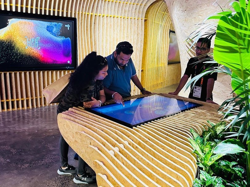 INTERACTIVE EXHIBITION. LIFE HUB by Indissoluble S.L. - Architizer