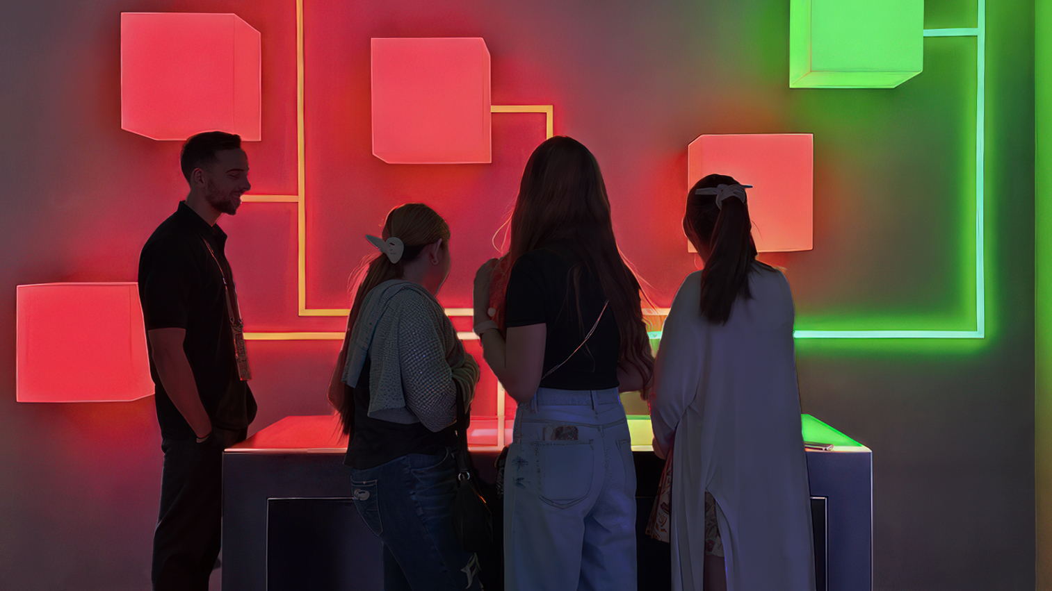 INTERACTIVE EXHIBITION. LIFE HUB by Indissoluble S.L. - Architizer