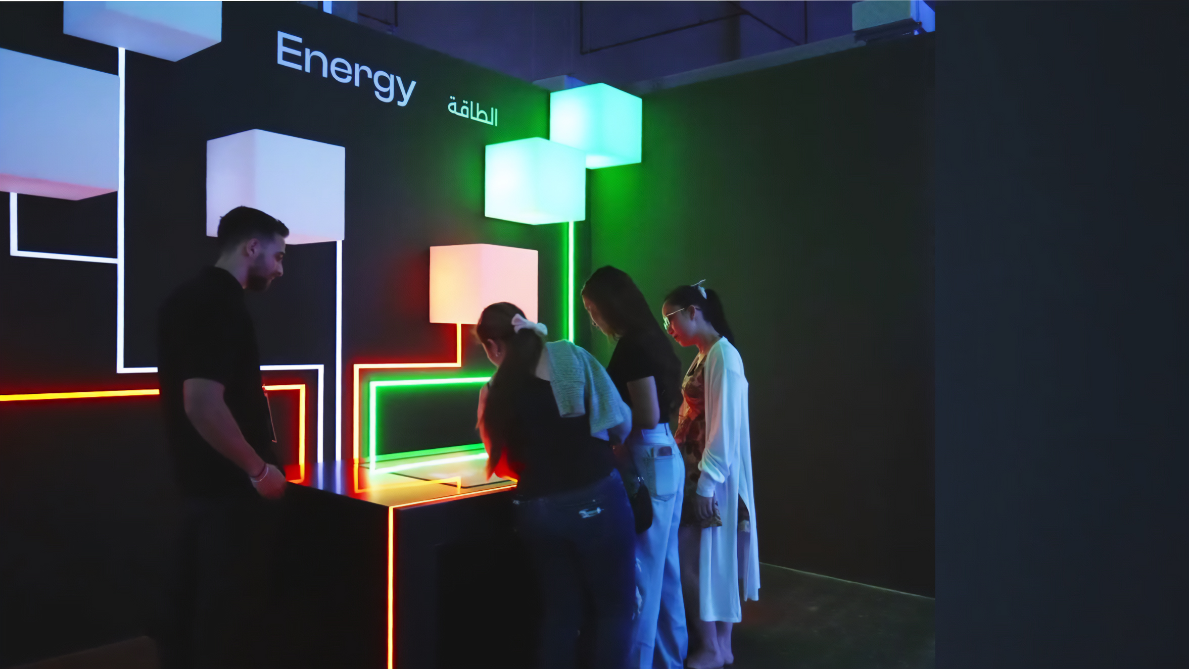 INTERACTIVE EXHIBITION. LIFE HUB by Indissoluble S.L. - Architizer