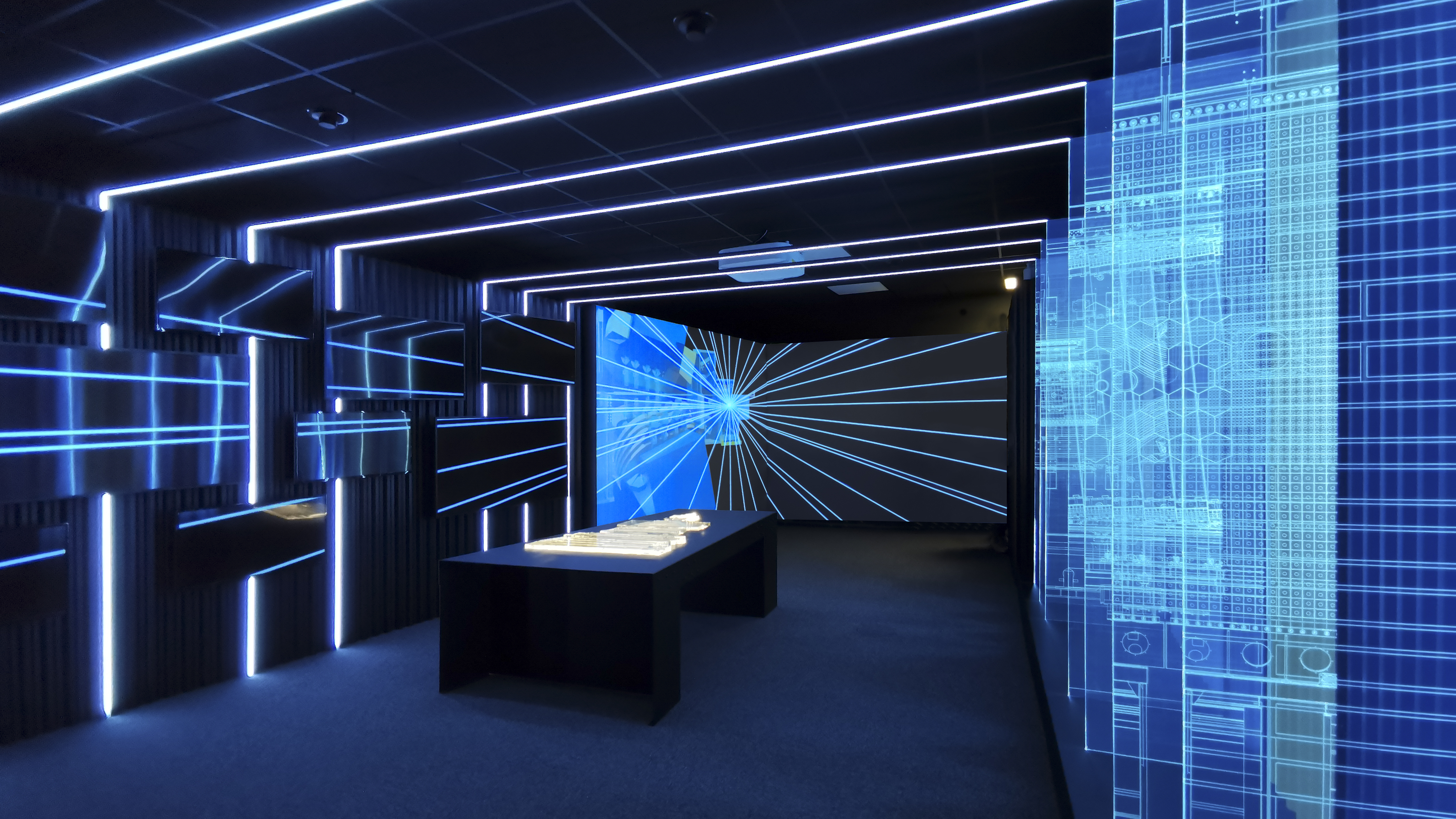 VISITORS CENTER. LHCb CINEMA ROOM. CERN by Indissoluble S.L. - Architizer