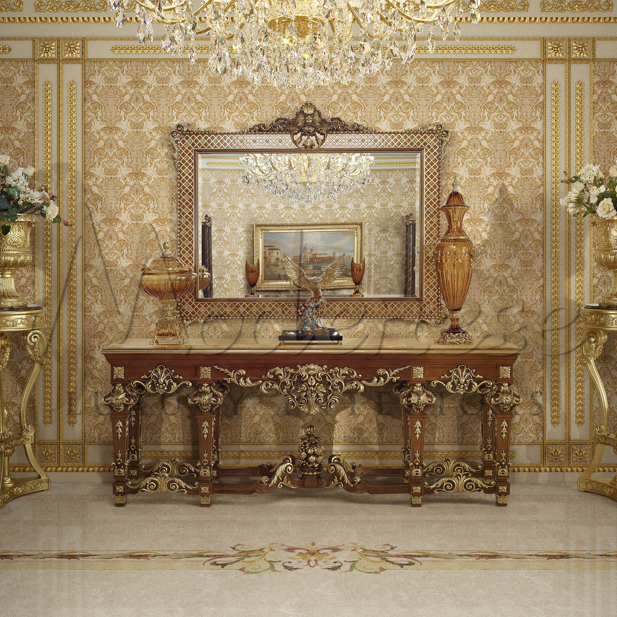 Classic Consoles For Royal Interiors by MODENESE Luxury Interiors ...