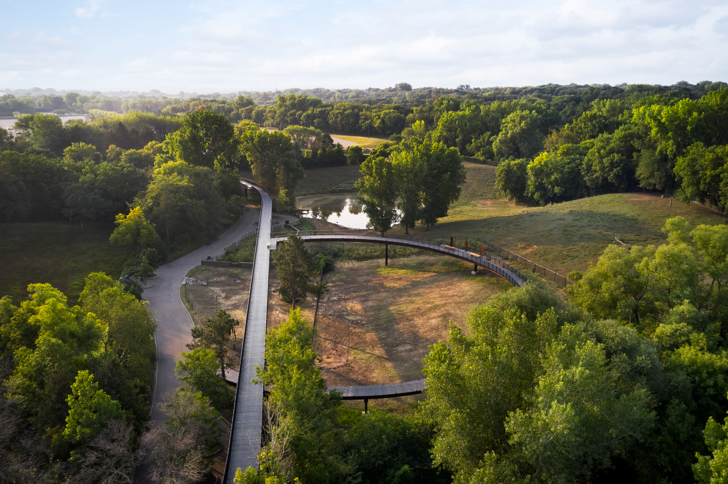 Treetop Trail at the Minnesota Zoo by Snow Kreilich Architects - Architizer