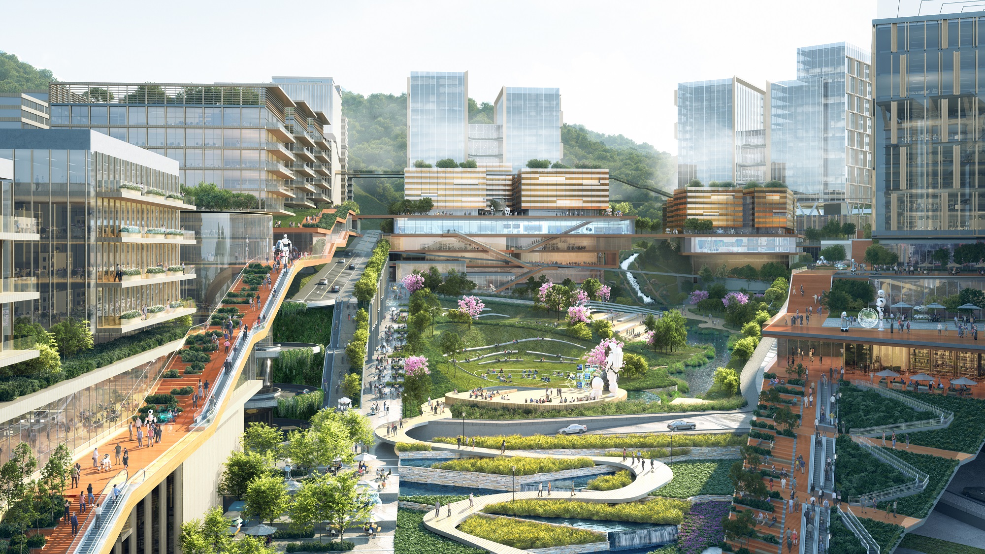 Aedas consortium wins the Shenzhen Yulong District Urban Design ...