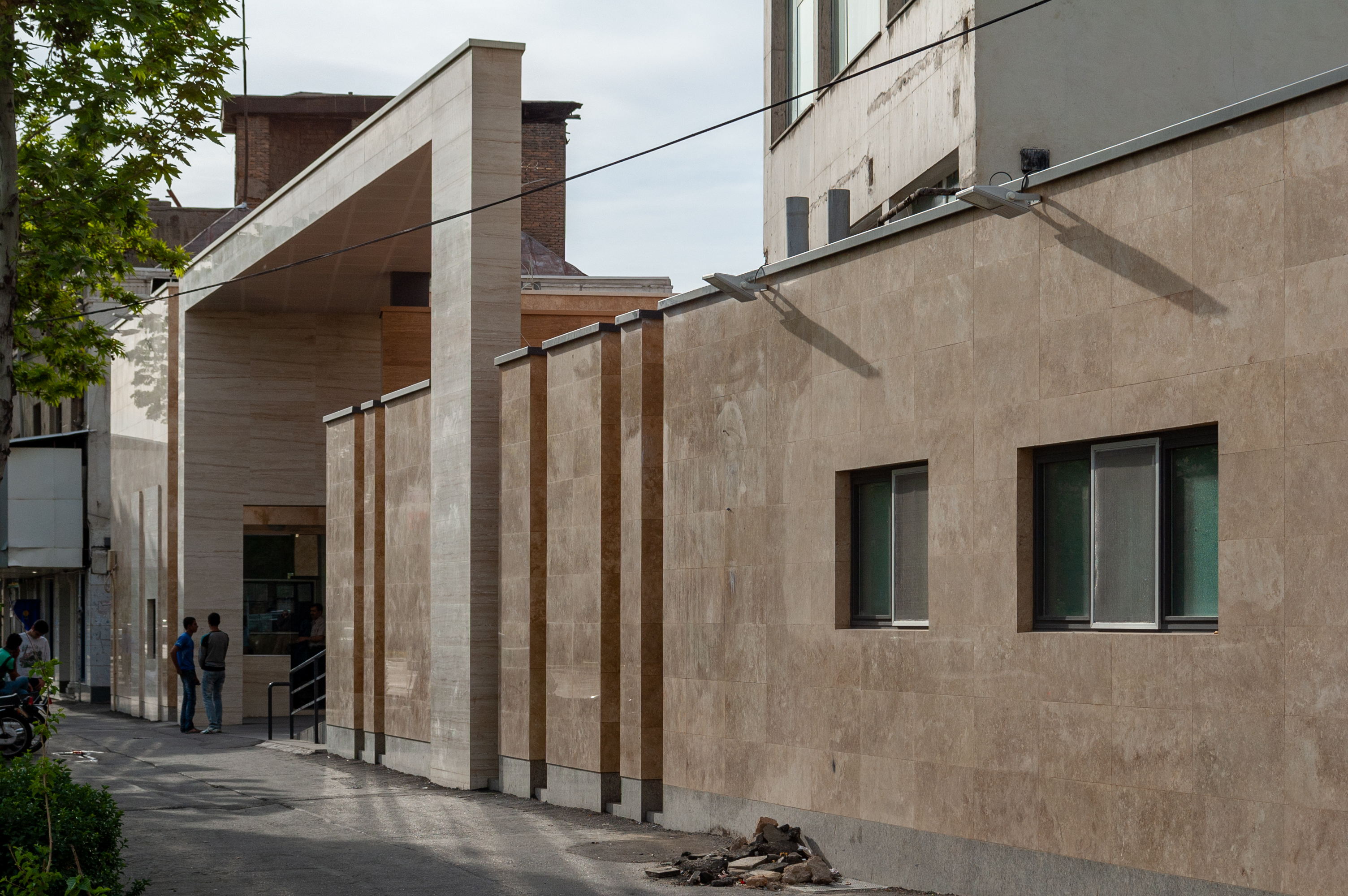 Moayeri Hospital Entrance by archoffice | architecture & construction ...