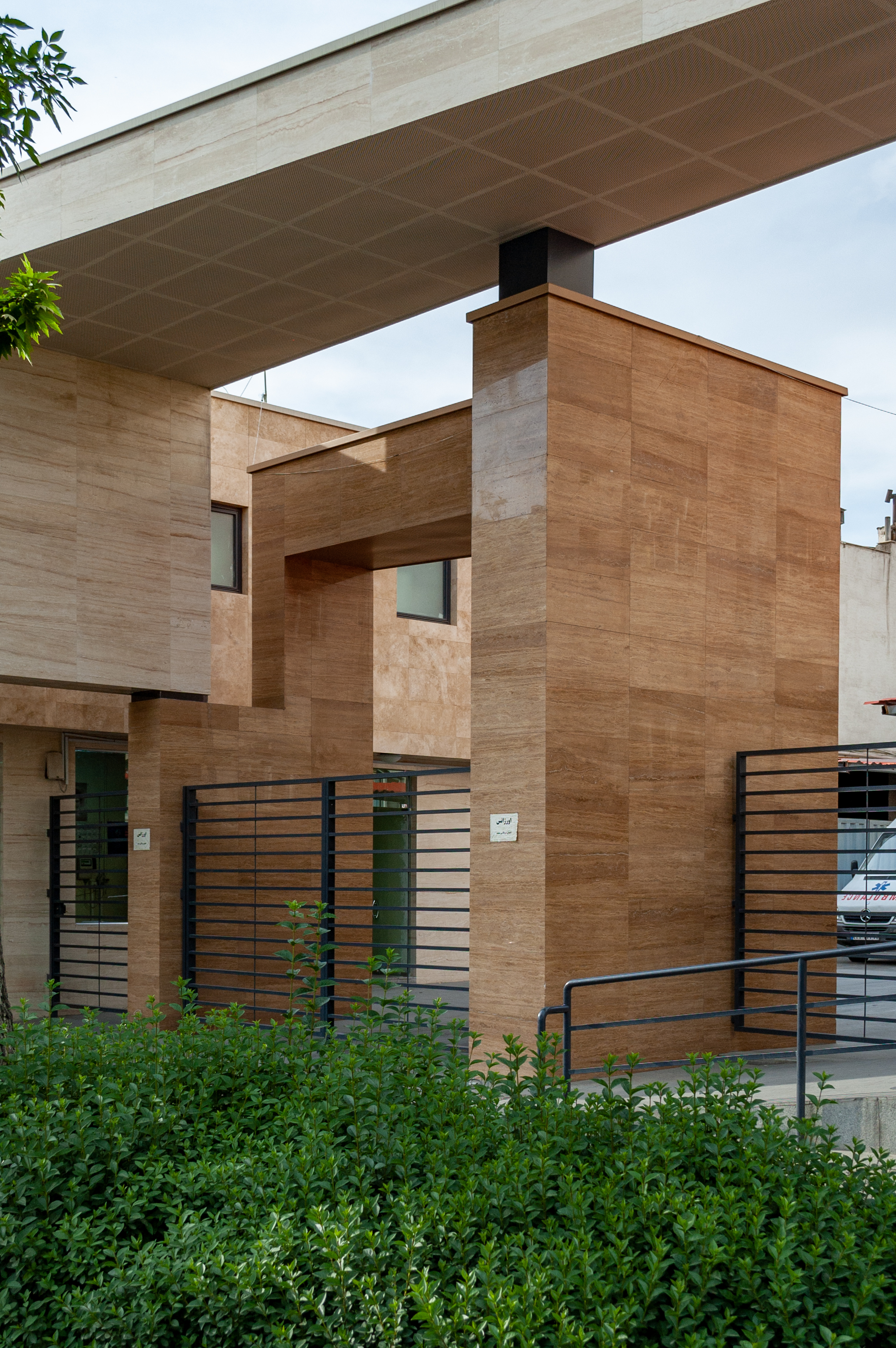 Moayeri Hospital Entrance by archoffice | architecture & construction ...