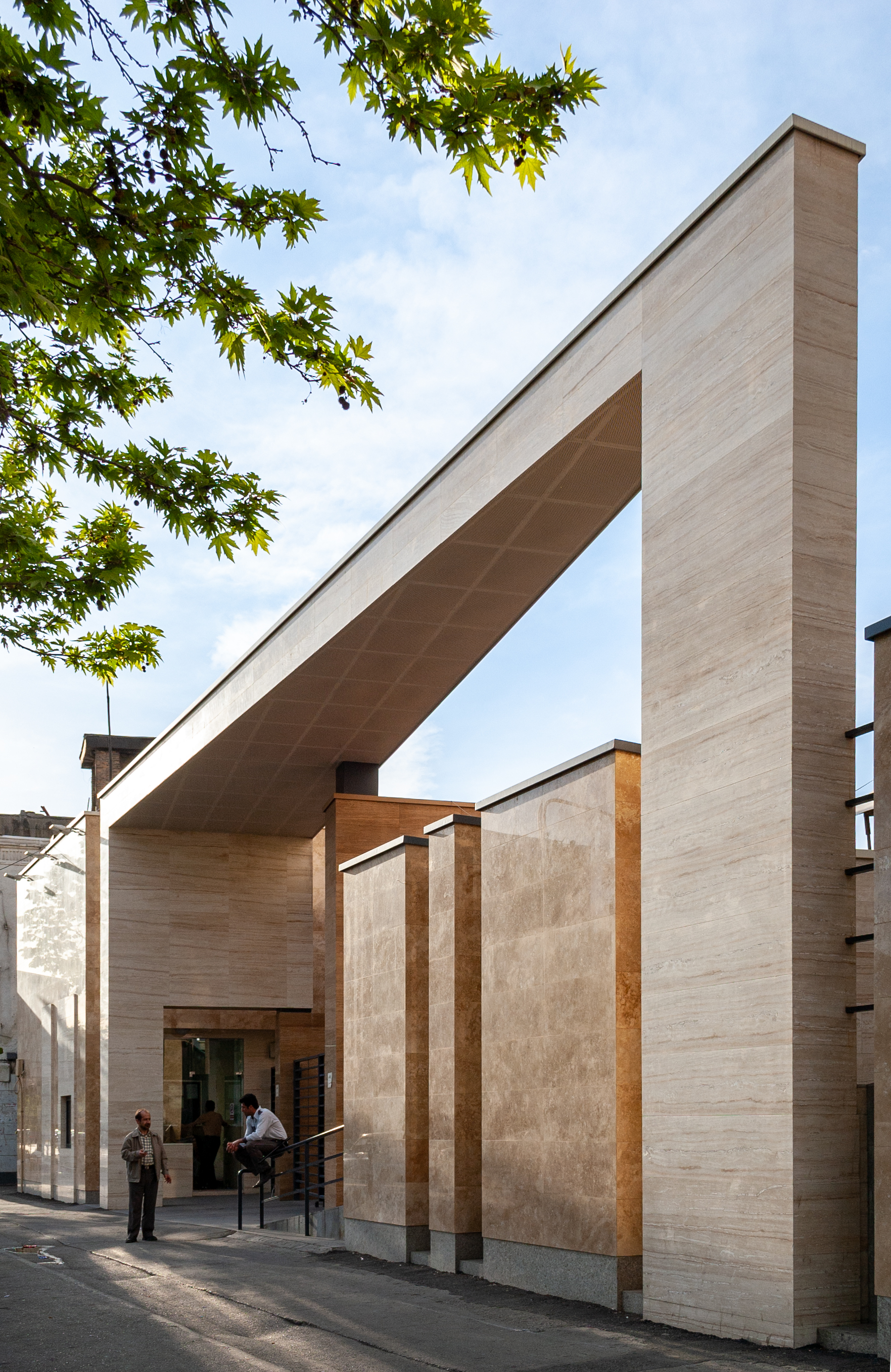 Moayeri Hospital Entrance by archoffice | architecture & construction ...