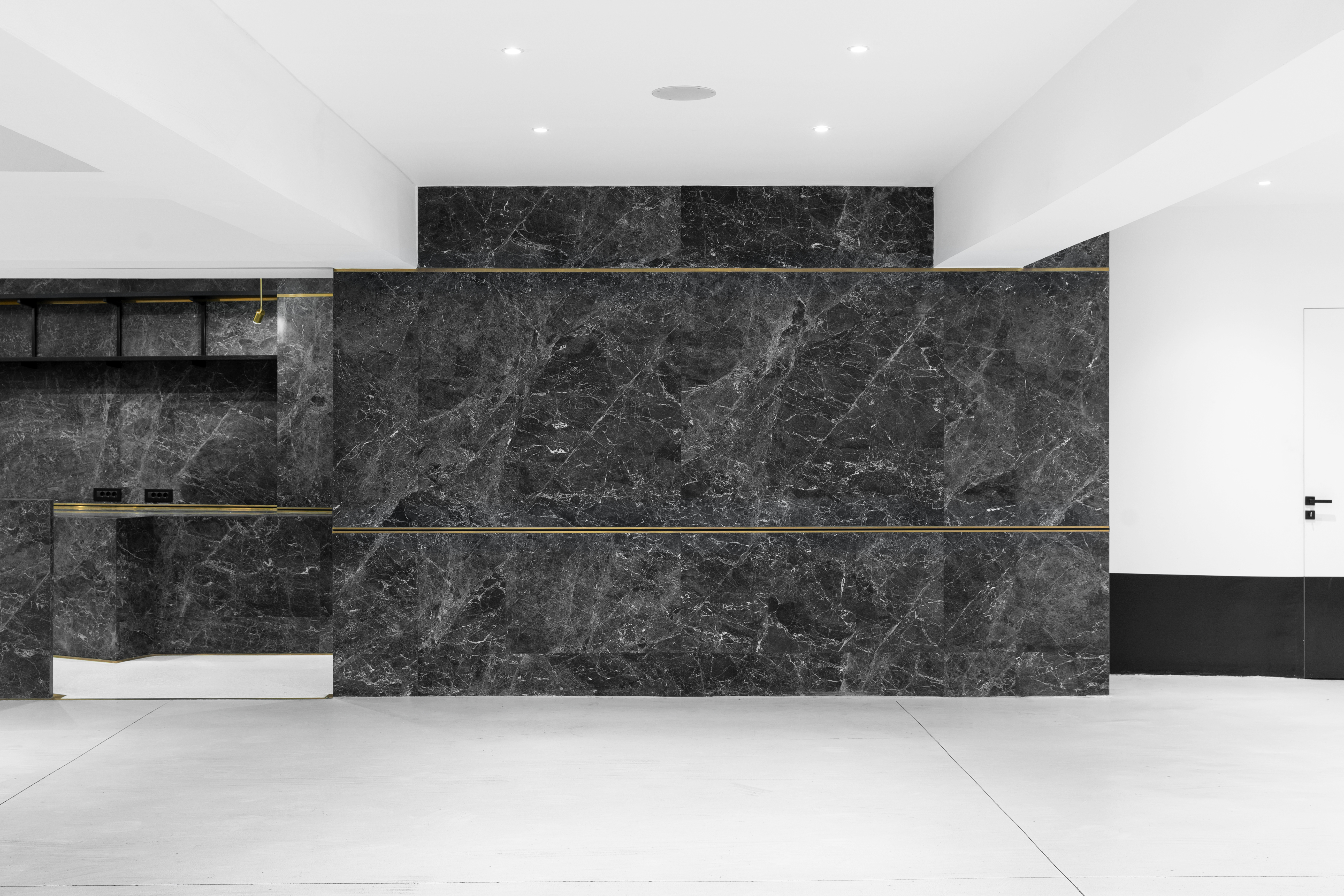 Parking Garage with Marble Reception by Oikonomakis Siampakoulis ...